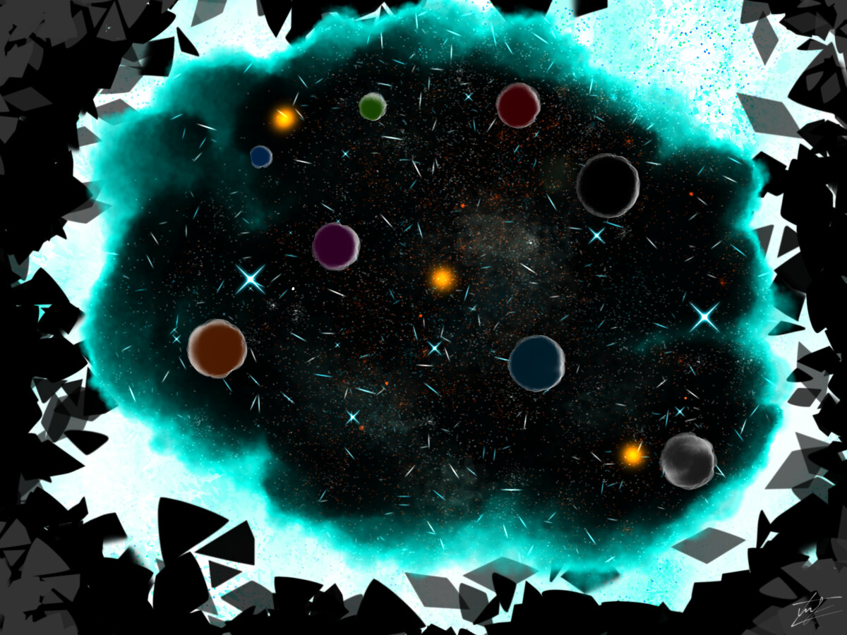 ArtStation - A LOOK AT THE UNIVERSE