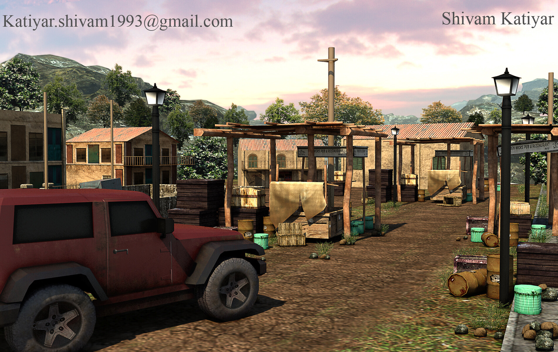 ArtStation - Game-Environment Exterior