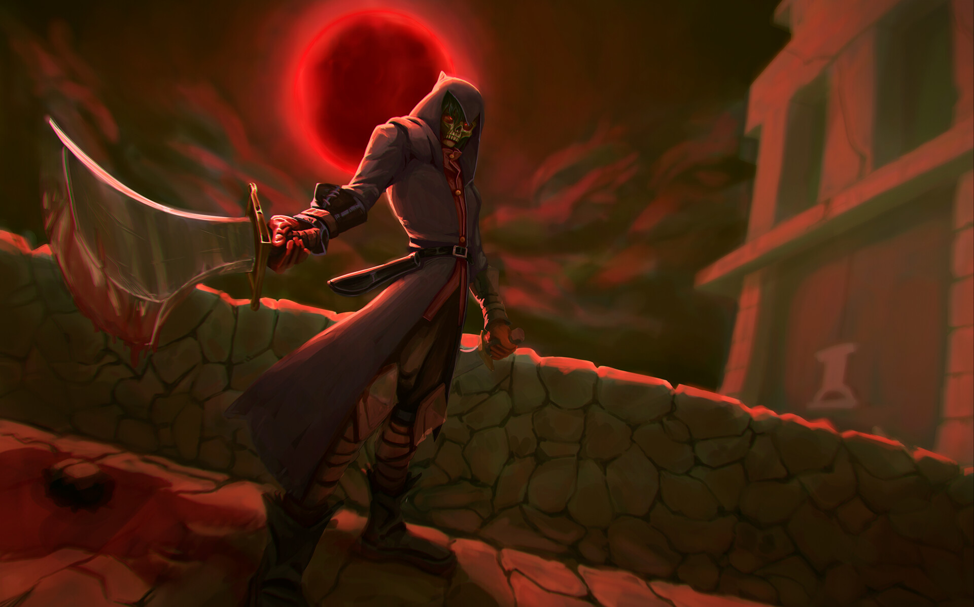 ArtStation - Cult of the Blood Moon