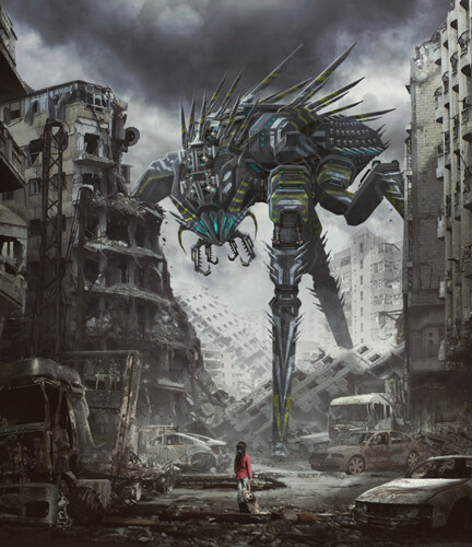 ArtStation - Alien Mech Invasion / 3 of 3