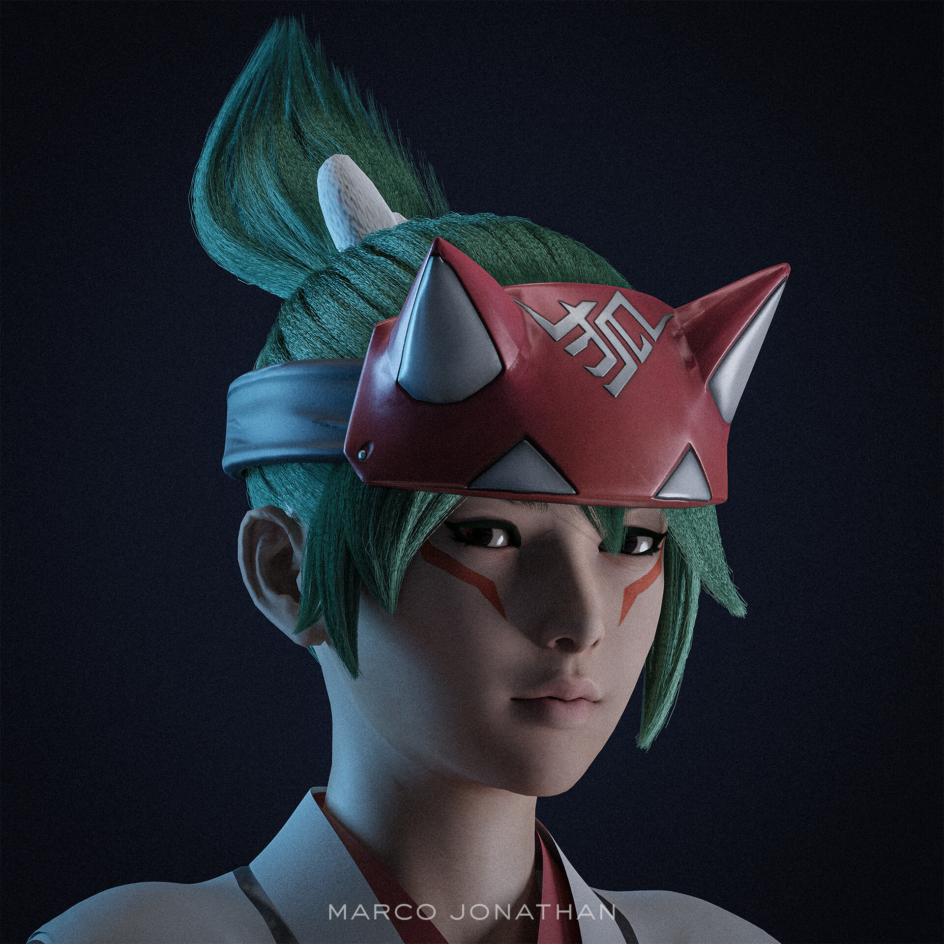 ArtStation - Kiriko Headshot