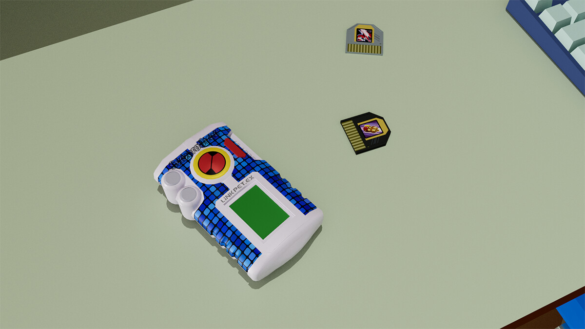 ArtStation - Link PET EX from Megaman Battle Network