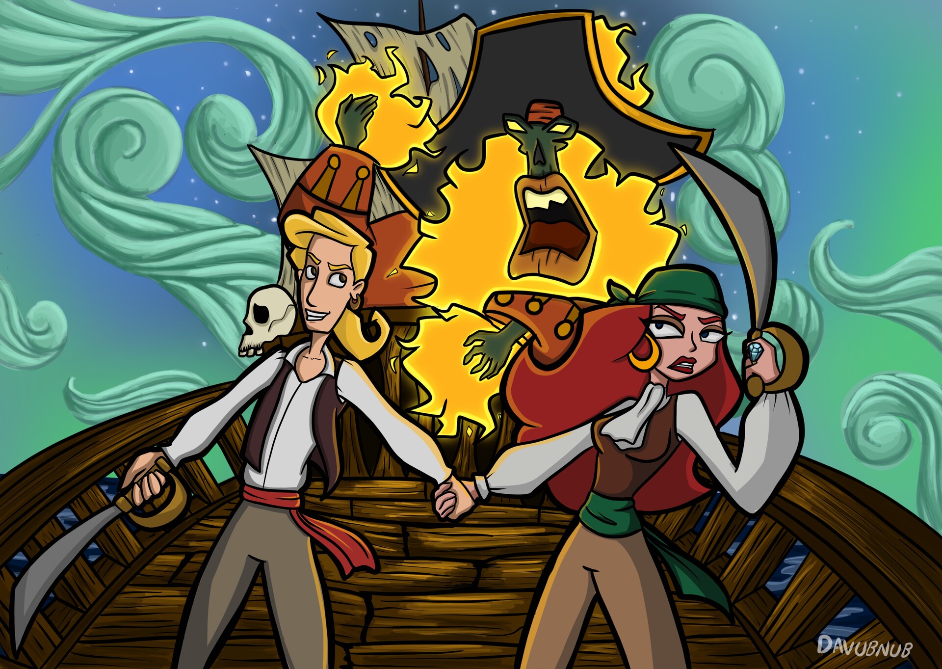 ArtStation - Monkey Island - Fan Art