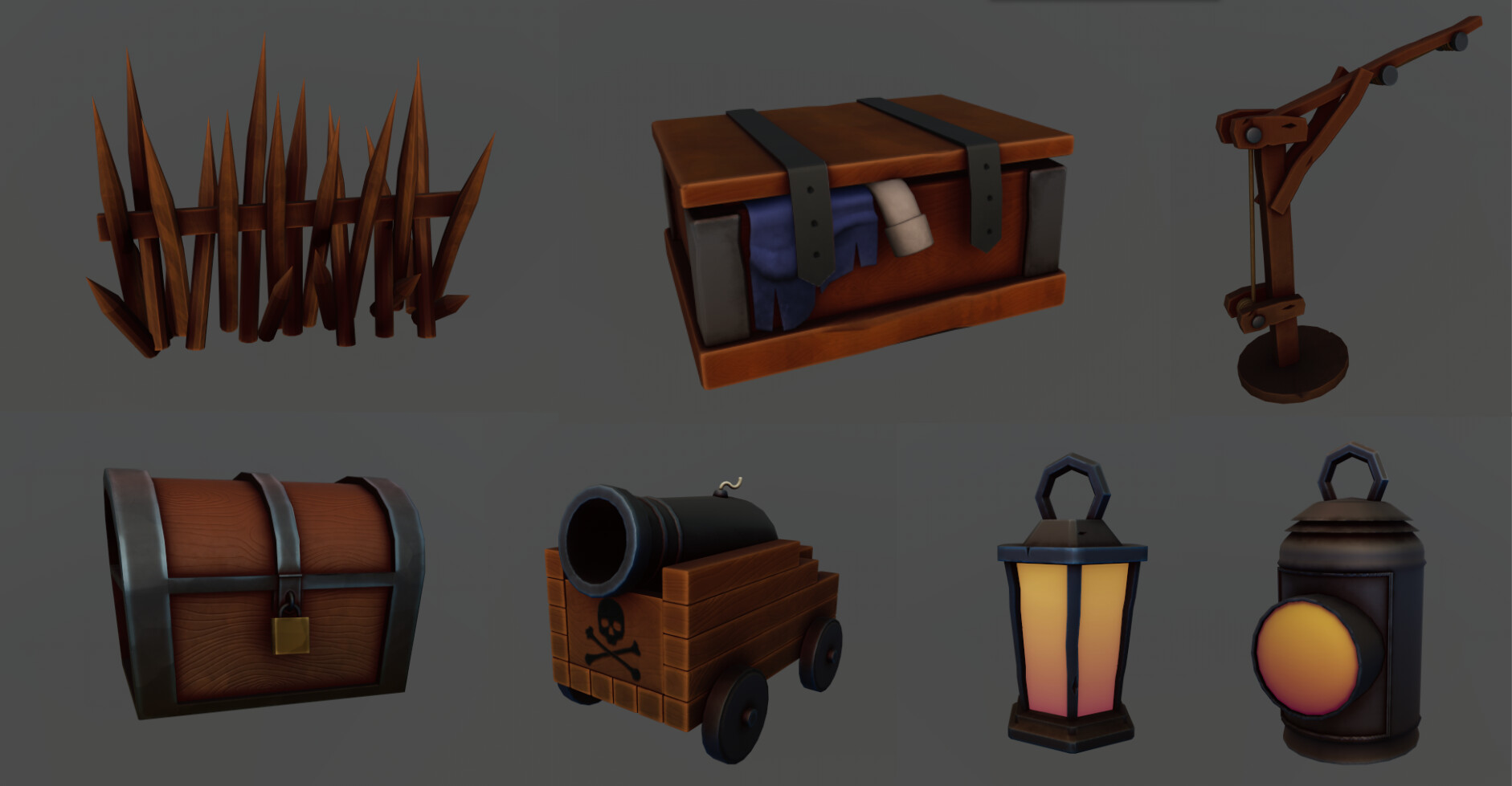 Emilia Li - [3D Models] One Star Prison props