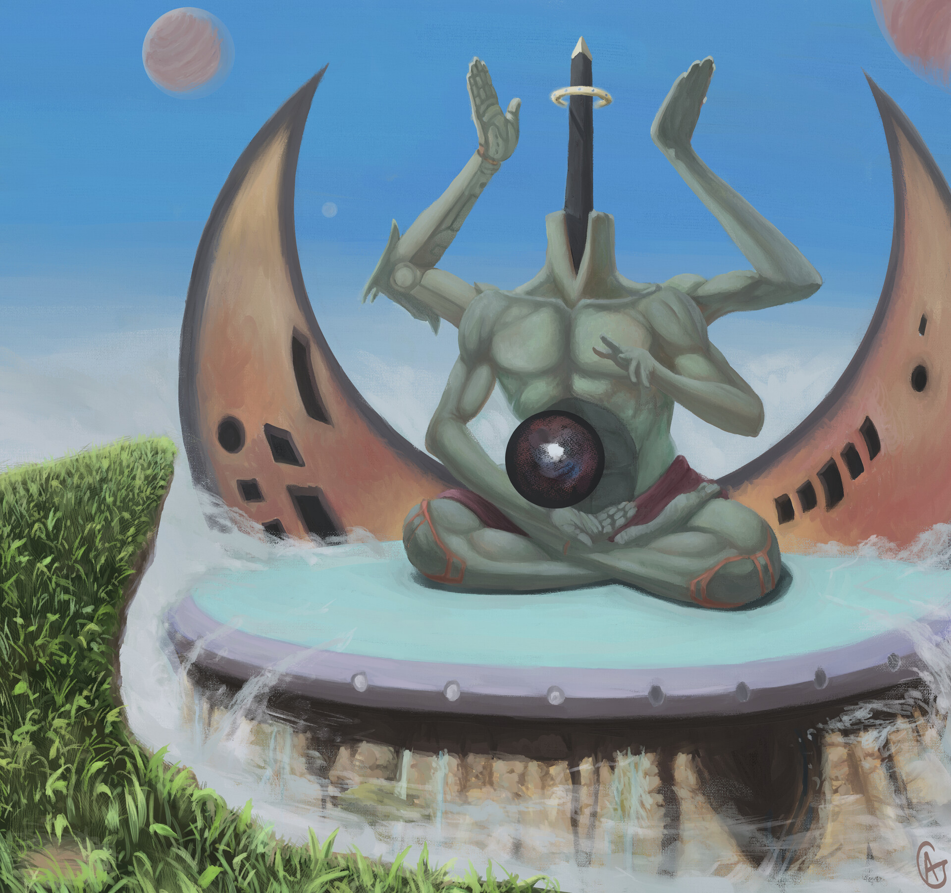 ArtStation - Alien God