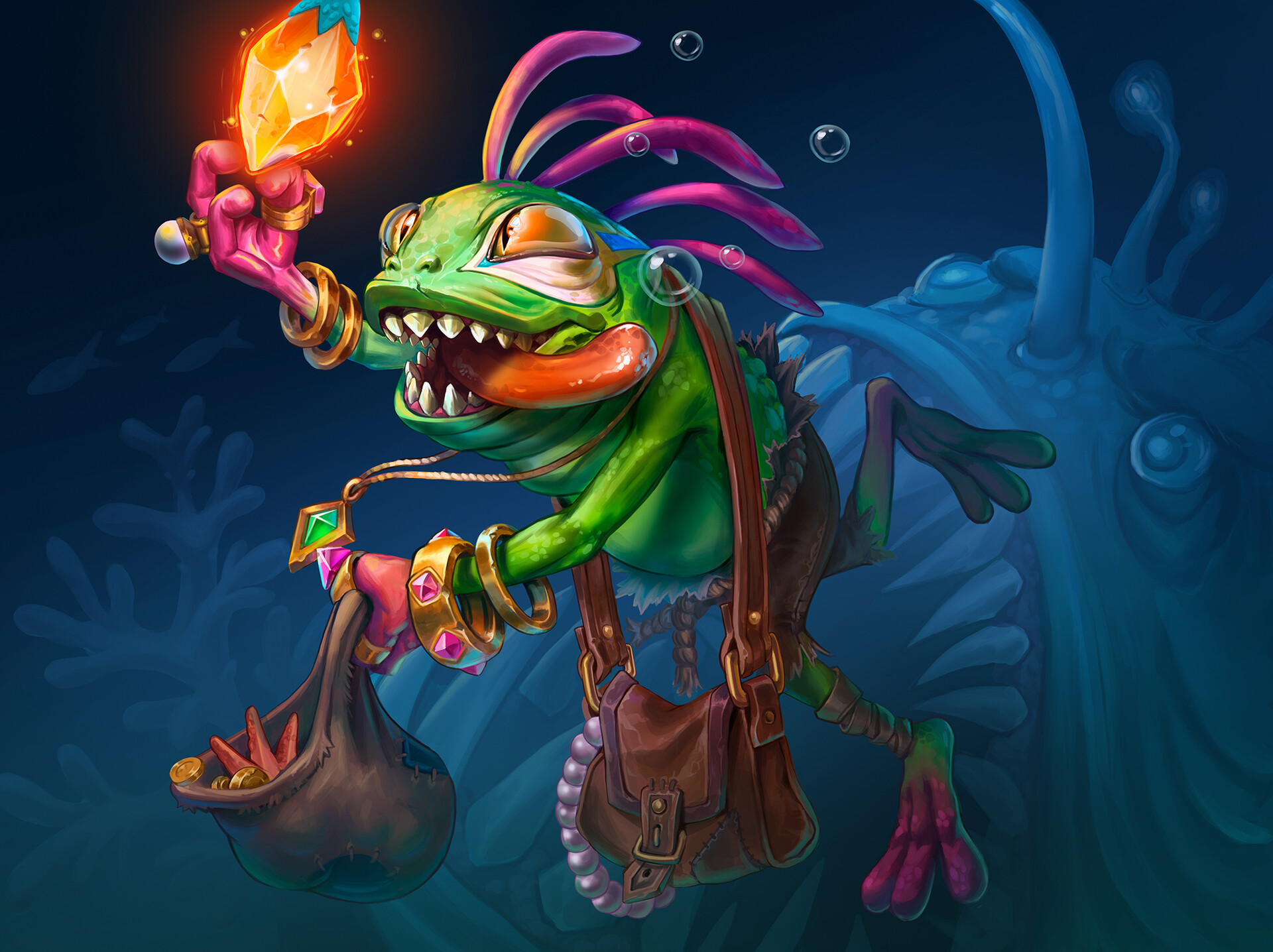 ArtStation - Treasure | Hearthstone Fan-art