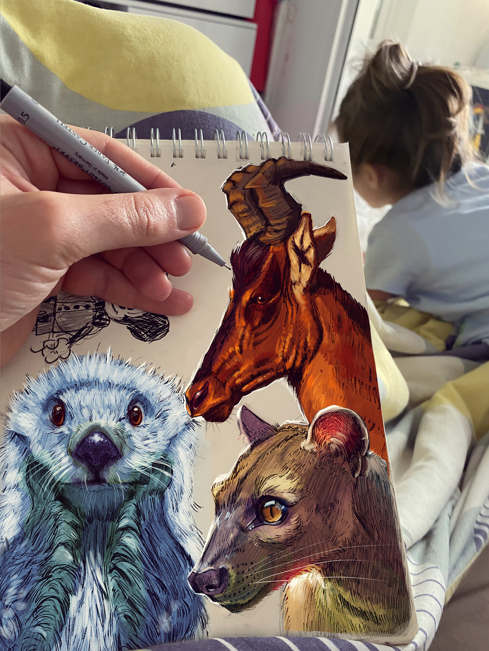 ArtStation - ,,quick drawings of animals''