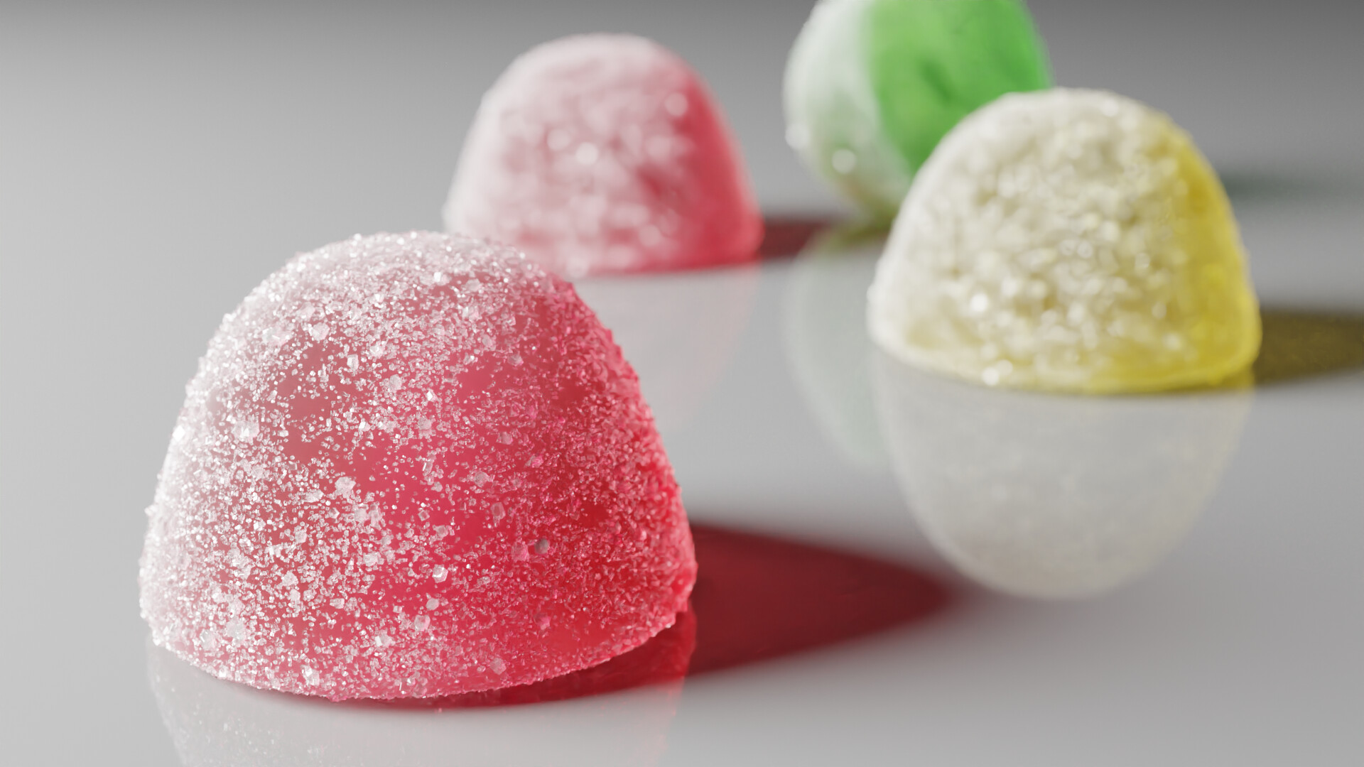 ArtStation - Gumdrops (BlenderGuru Tutorial)