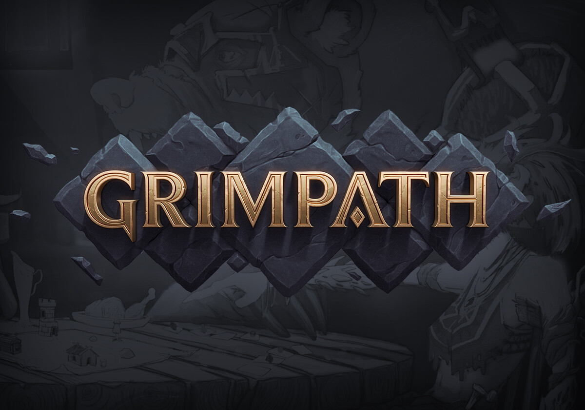 ArtStation - Grimpath game logo