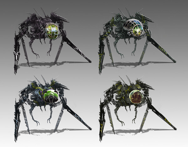 Tom Cross - Scout Mech / various designs