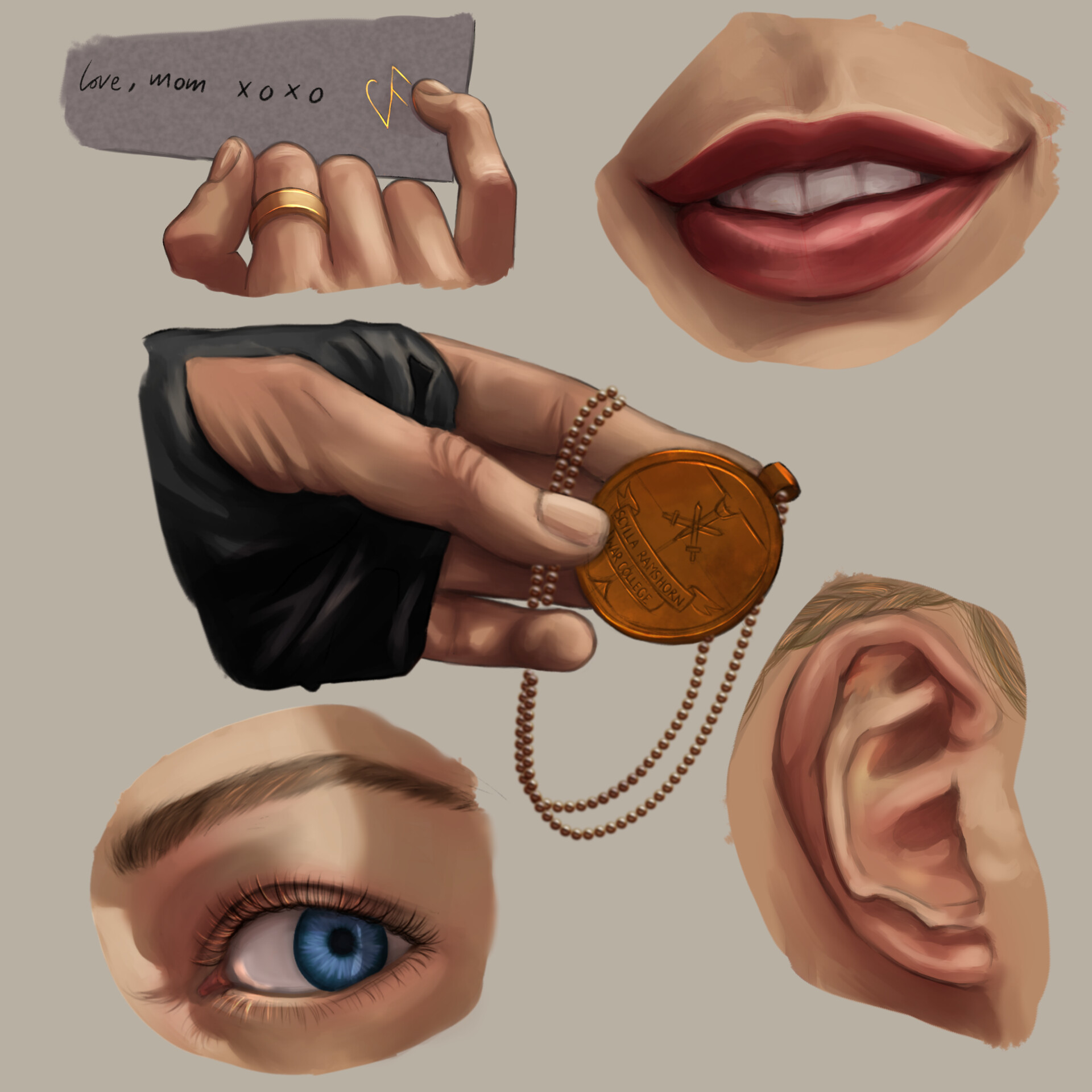 ArtStation - Face & Body Studies