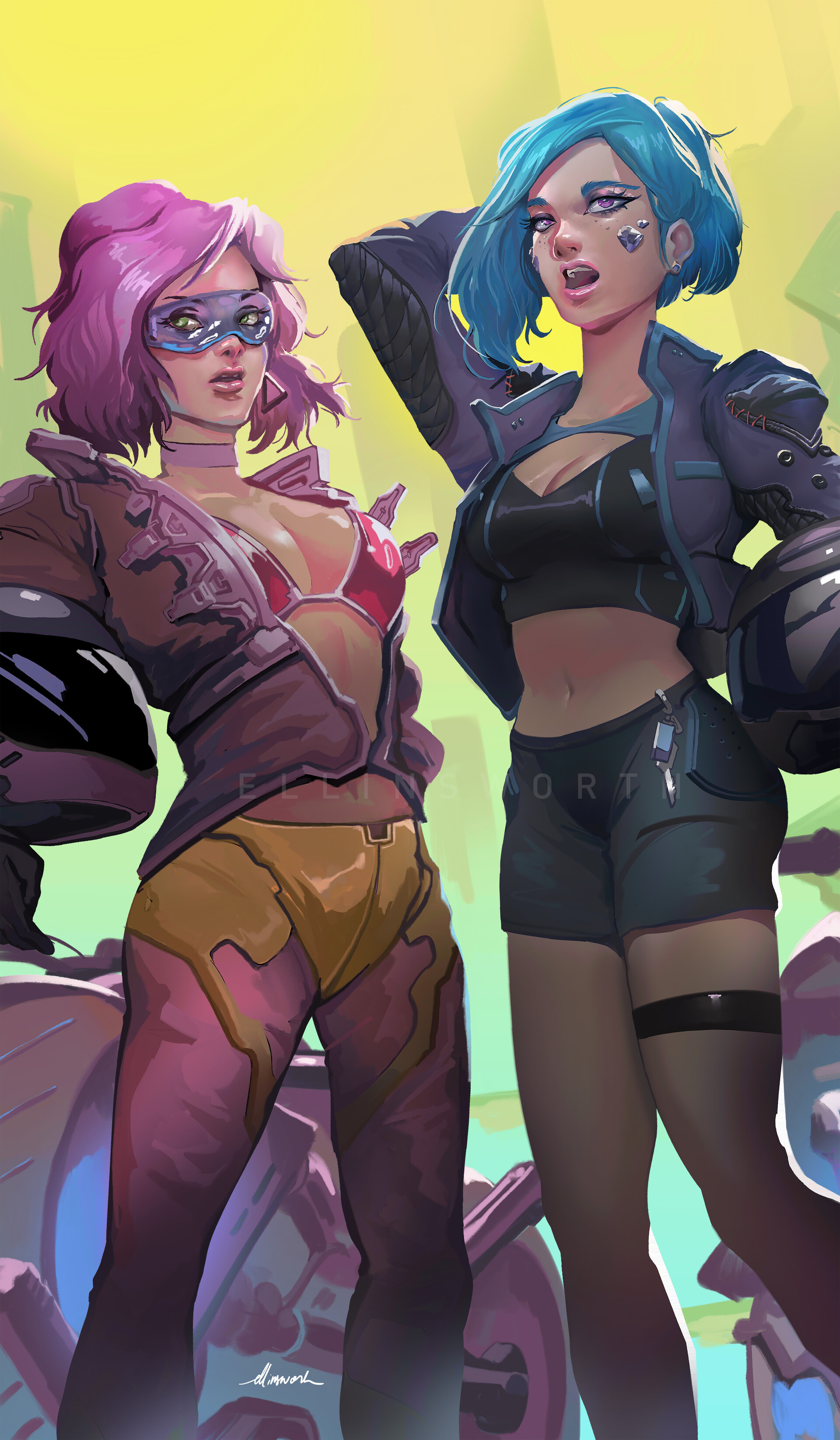 ArtStation - Bike Pose