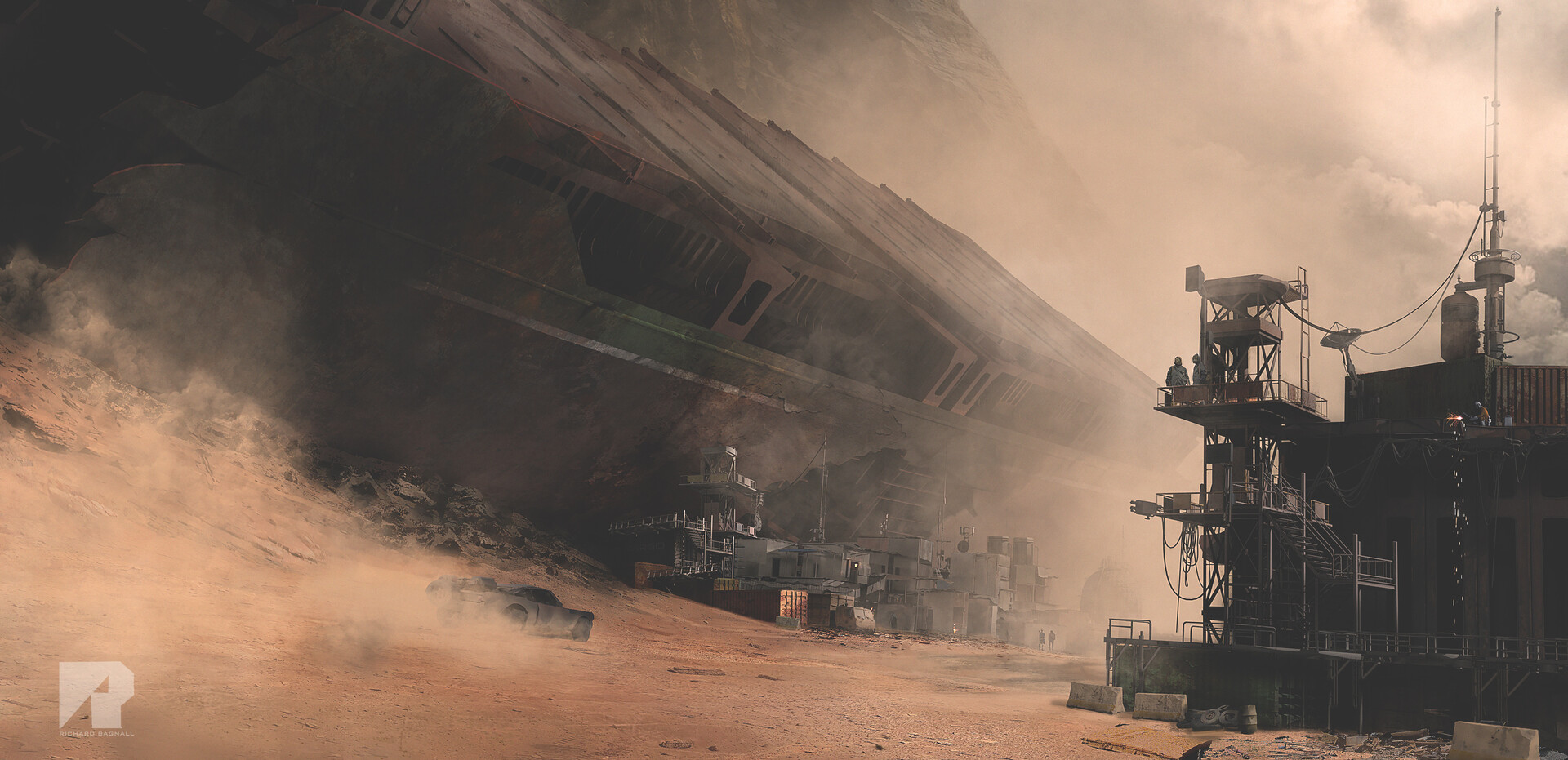 ArtStation - Last Land Outpost