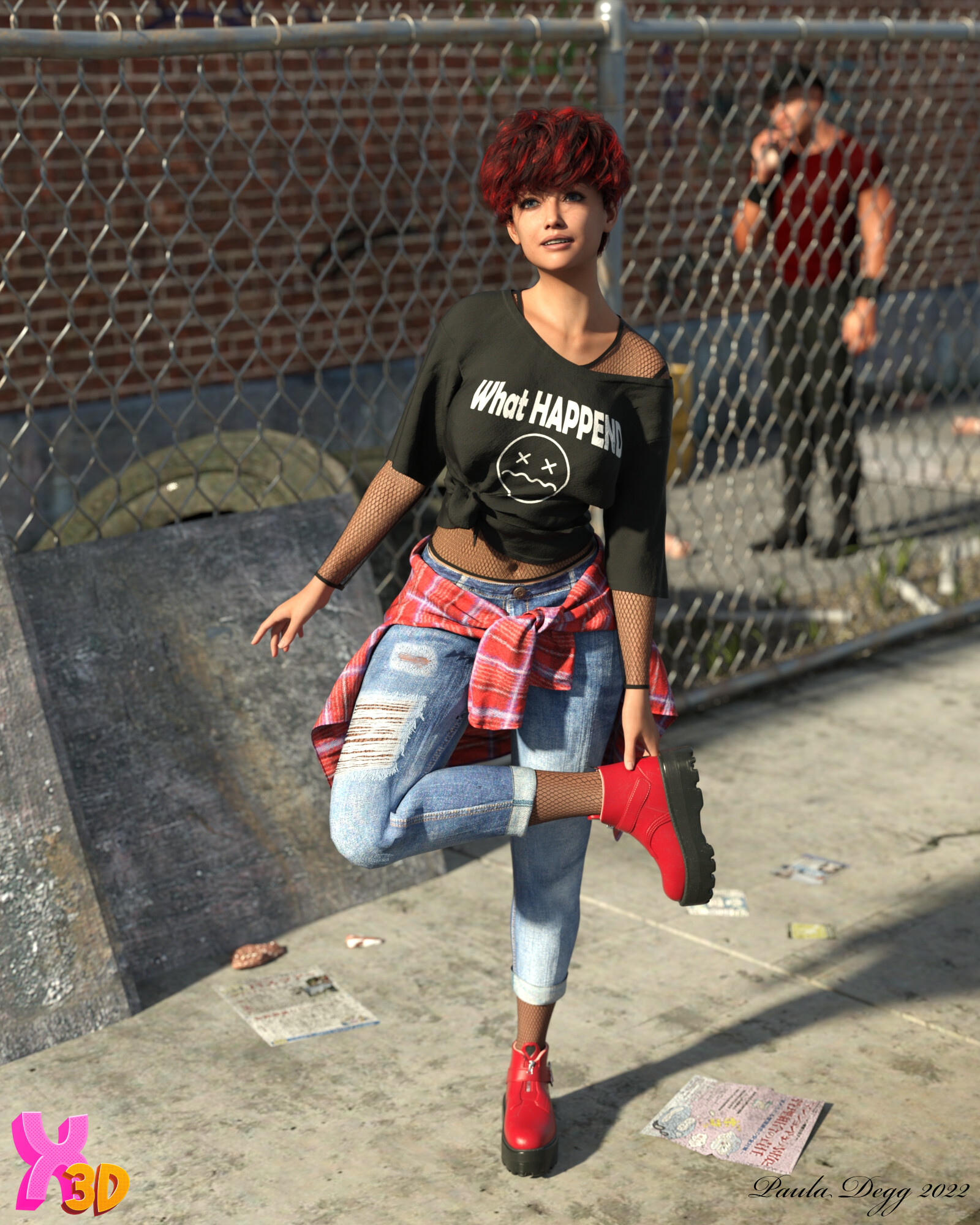 Red Vans Swag For Girls