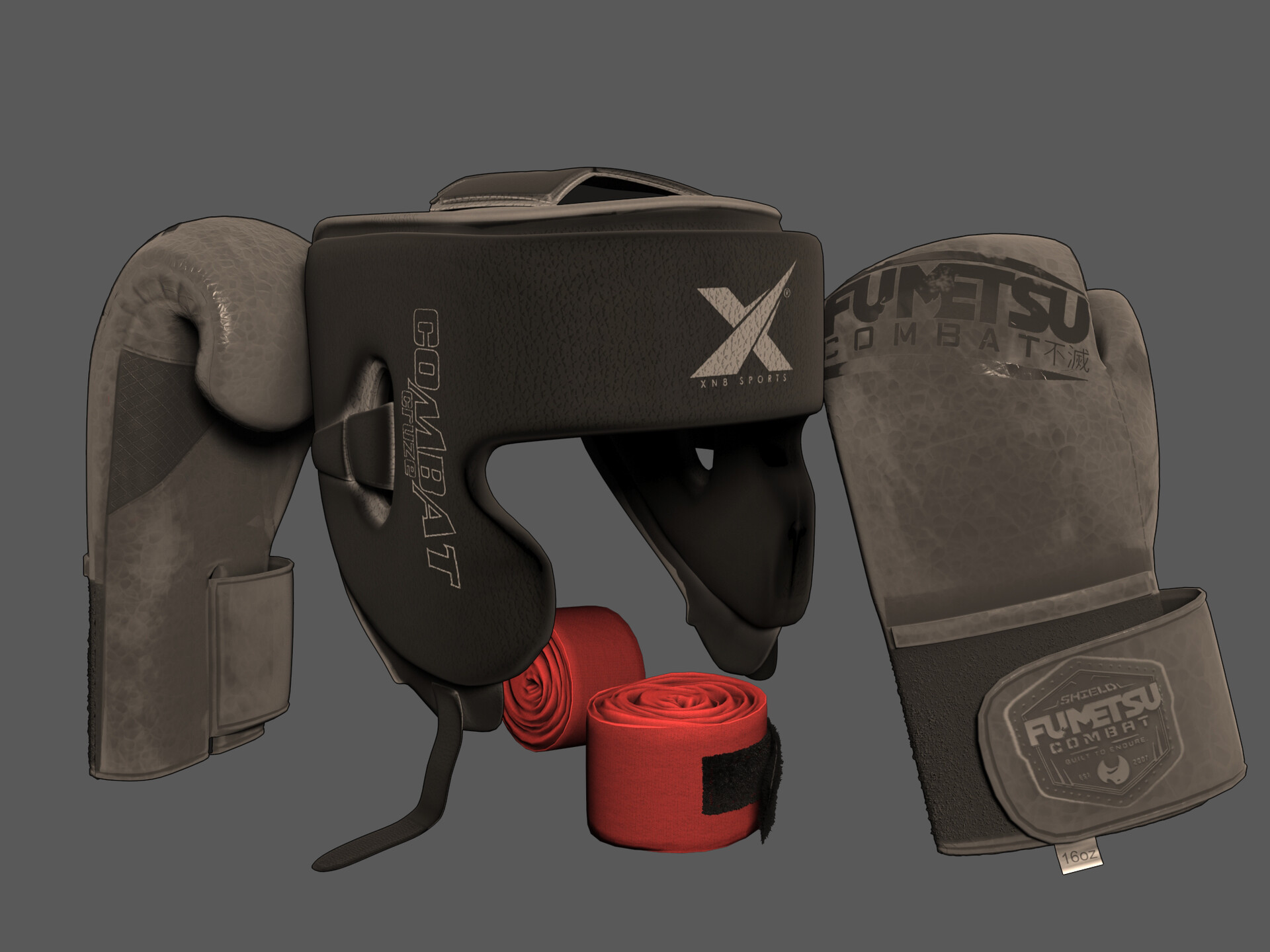 ArtStation - Boxing gear