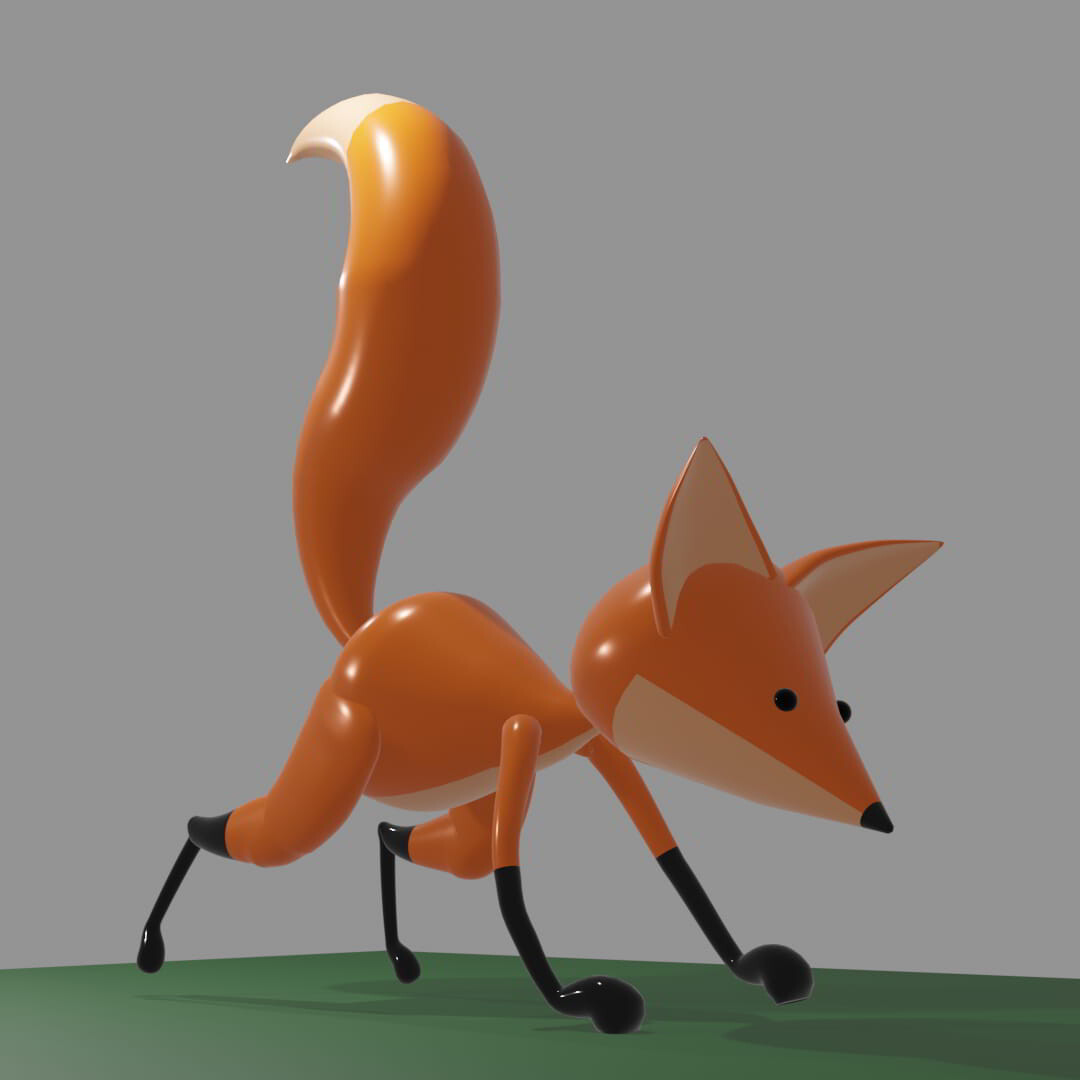 ArtStation - The Fox from a personal project