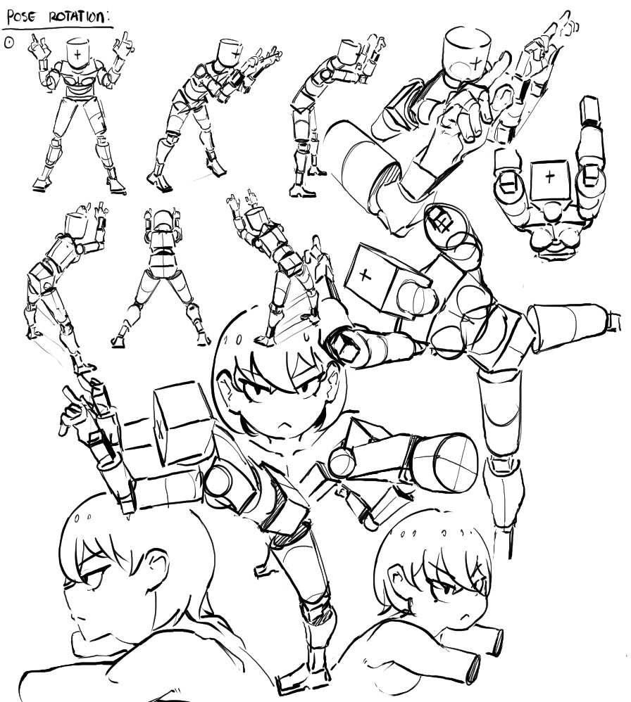 ArtStation - #32 - Pose Rotation 1