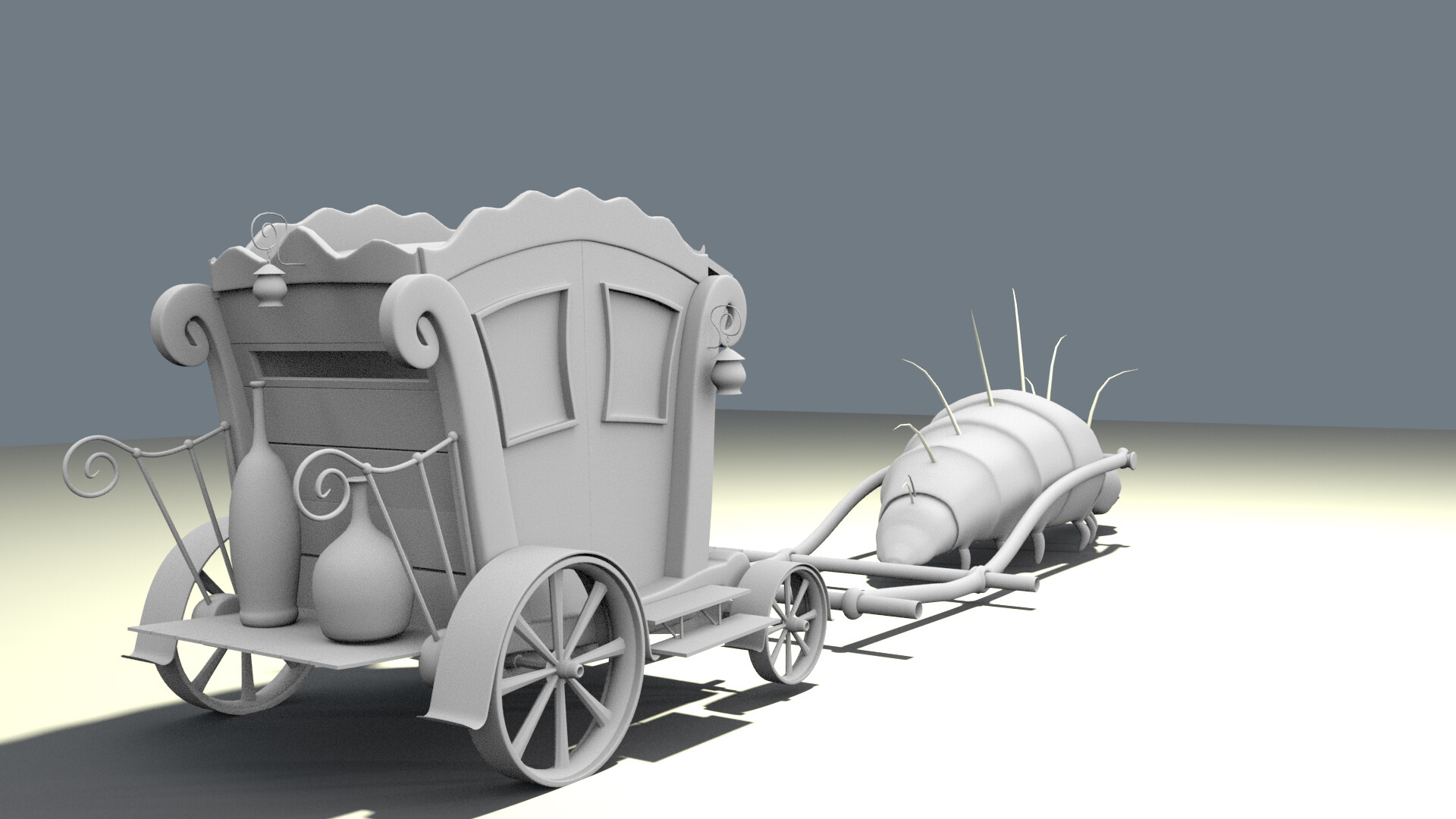 ArtStation - queen's chariot