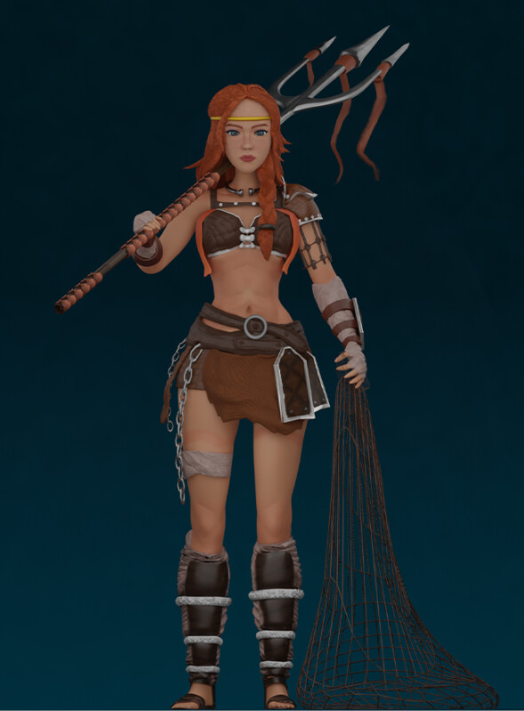 ArtStation - Amazon Girl