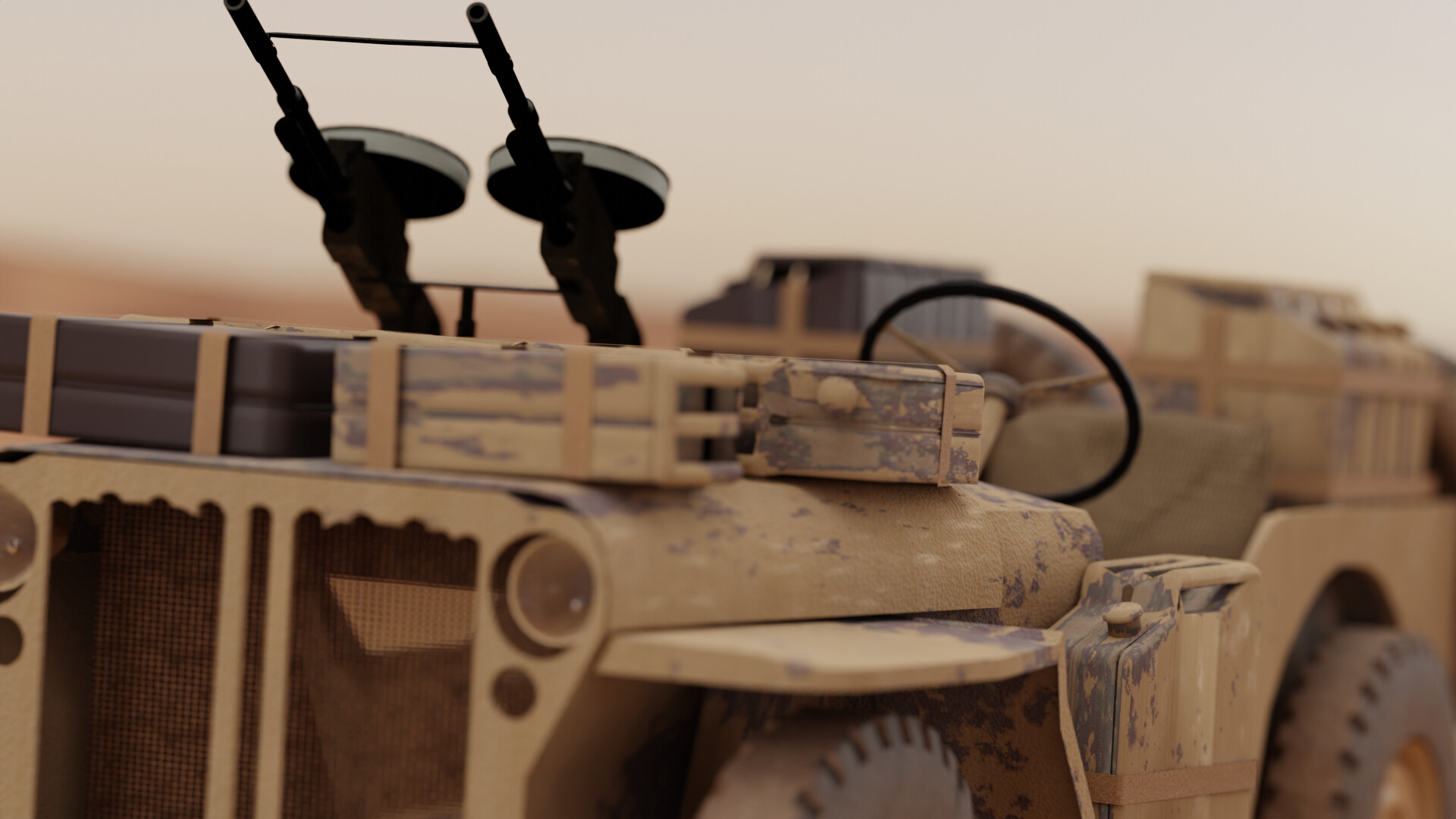 David Saunders - 1942 SAS Ford GPW