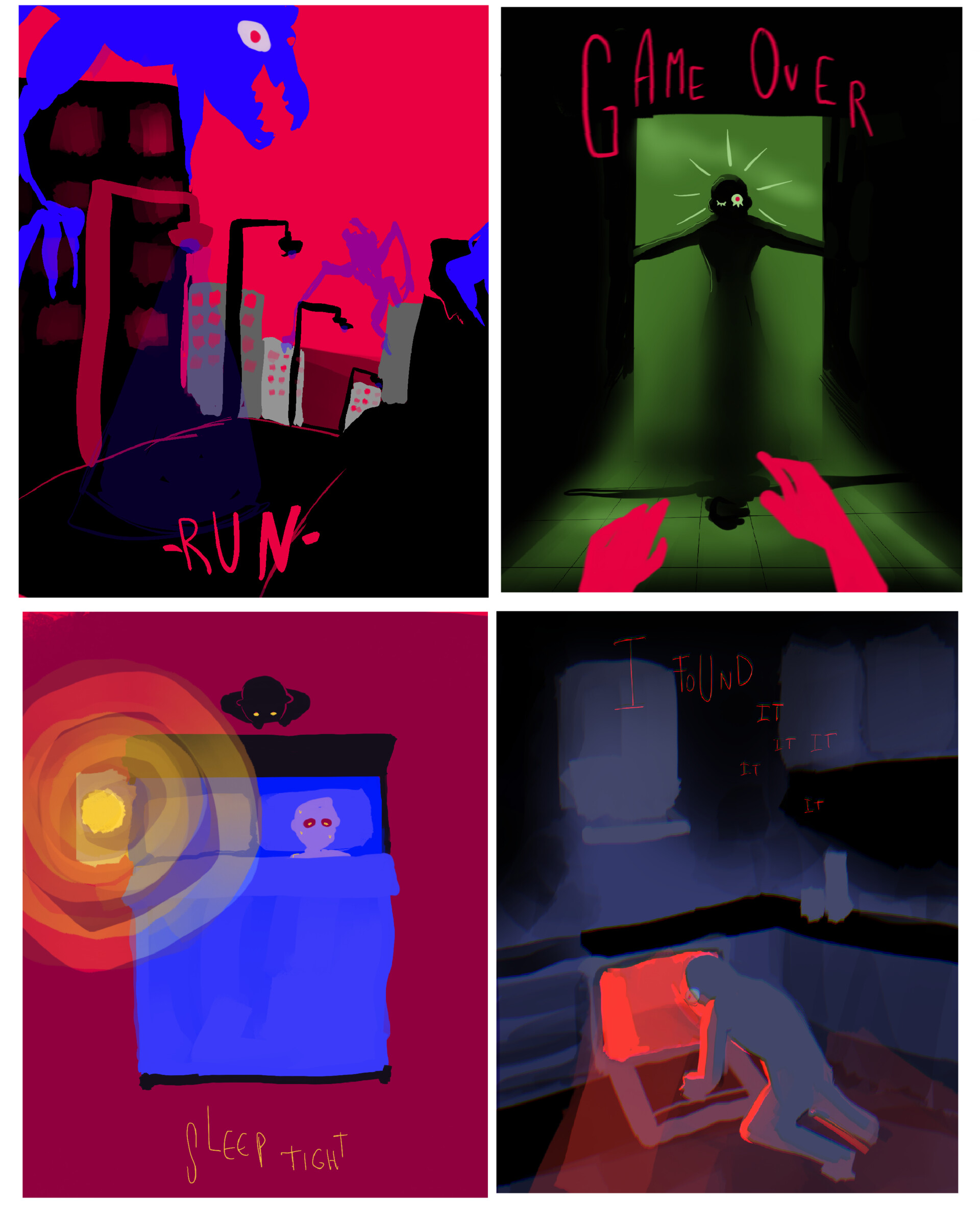 ArtStation - Horror concept sketches