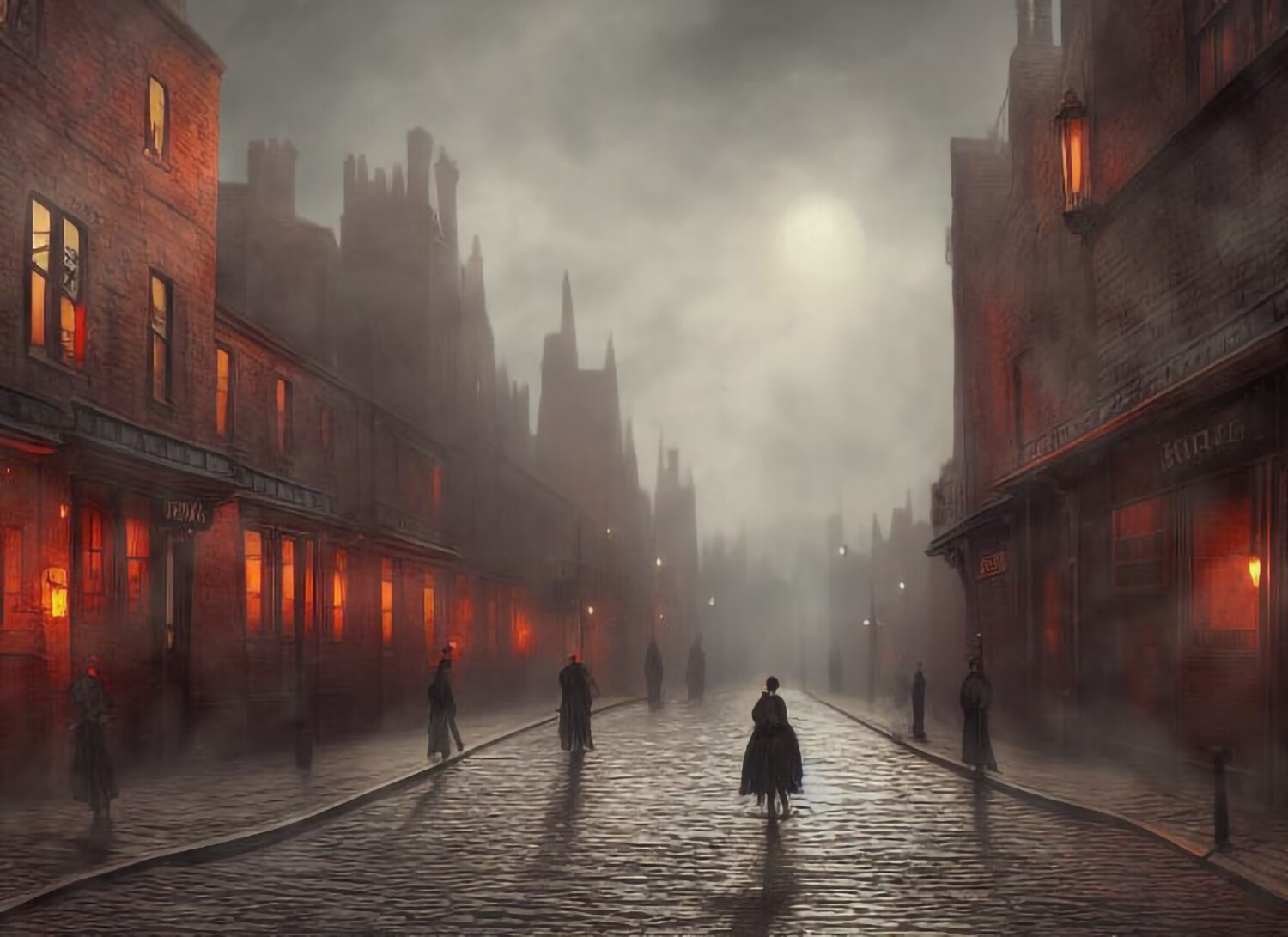 ArtStation - The Streets of Jack the Ripper