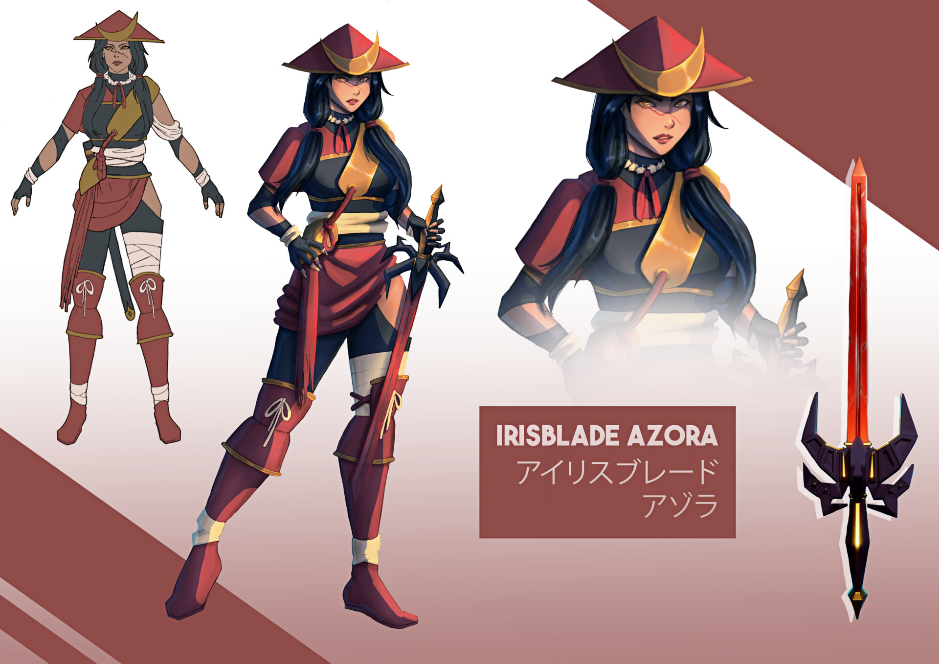 ArtStation - Azora - Empty Gods (Character Design)