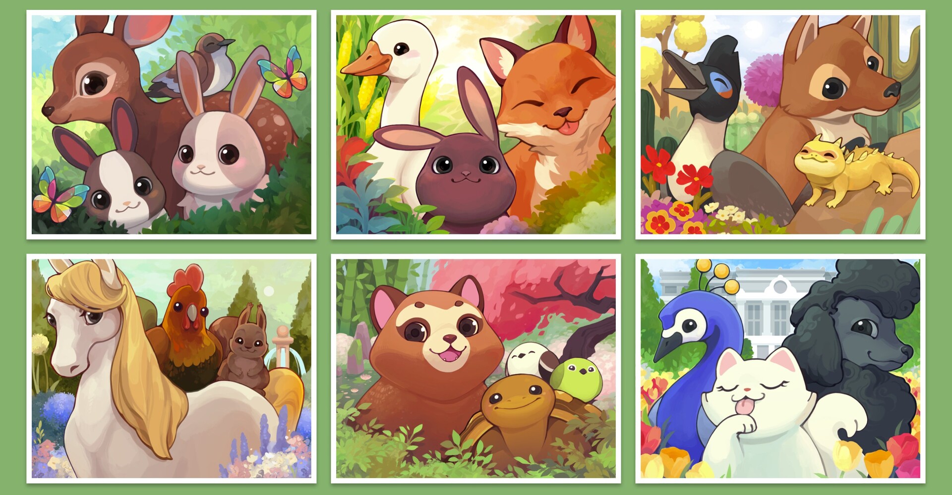 Alicia Feng - Garden Tails: Match & Grow