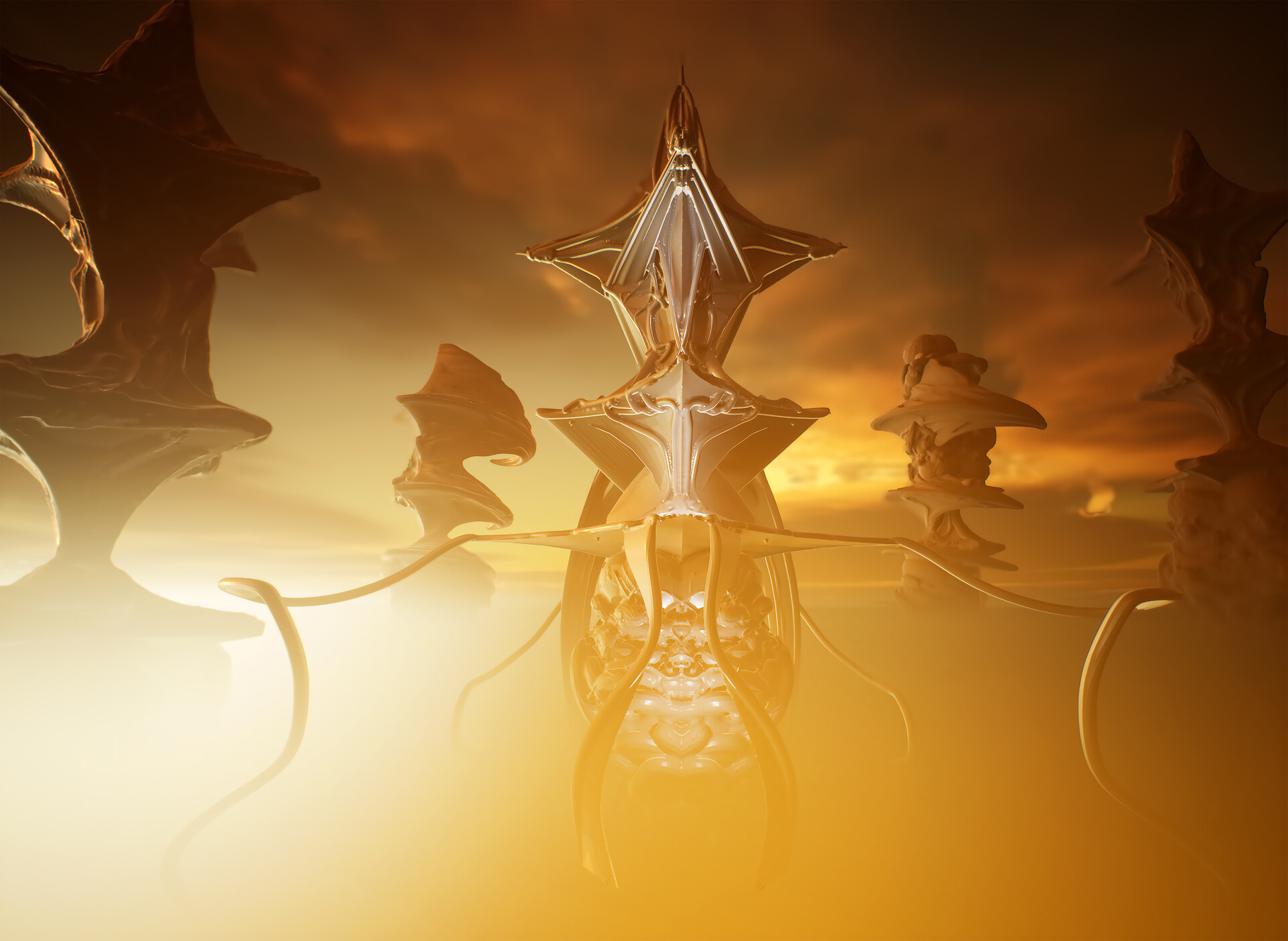 ArtStation - Cosmic horror #1 (WIP)