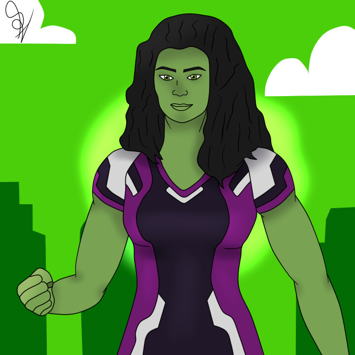 ArtStation - She Hulk