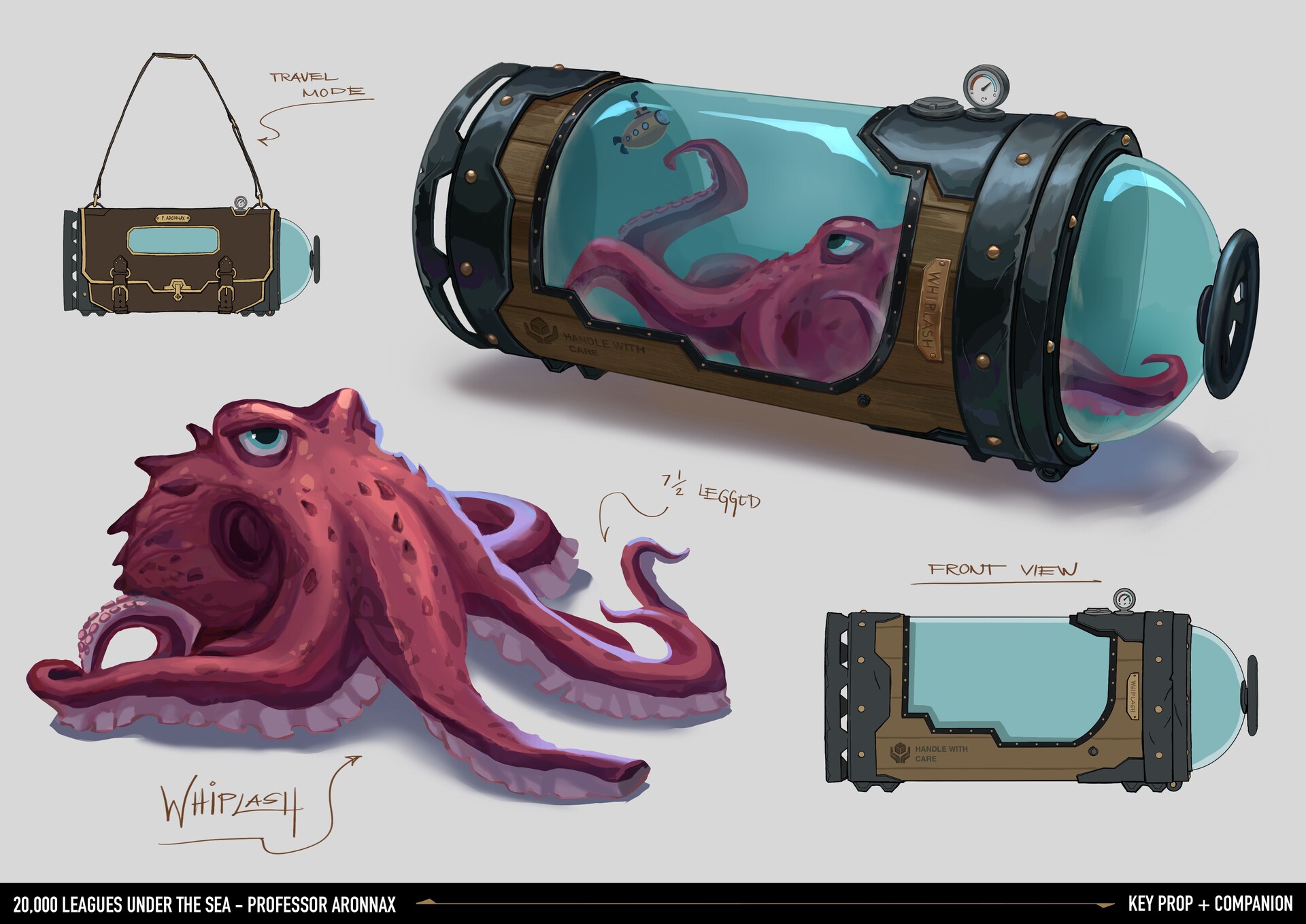 Justine Reign - Professor Aronnax - 20,000 Leagues Under The Sea