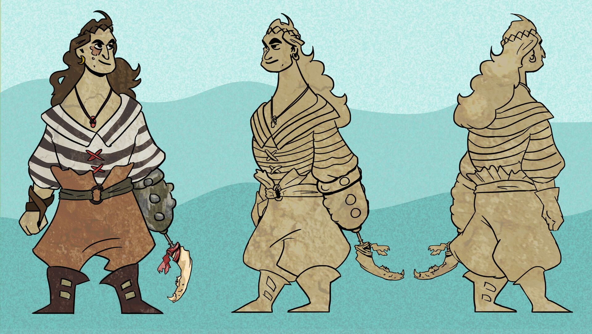 Phoebe Covey - house boat pirate concept