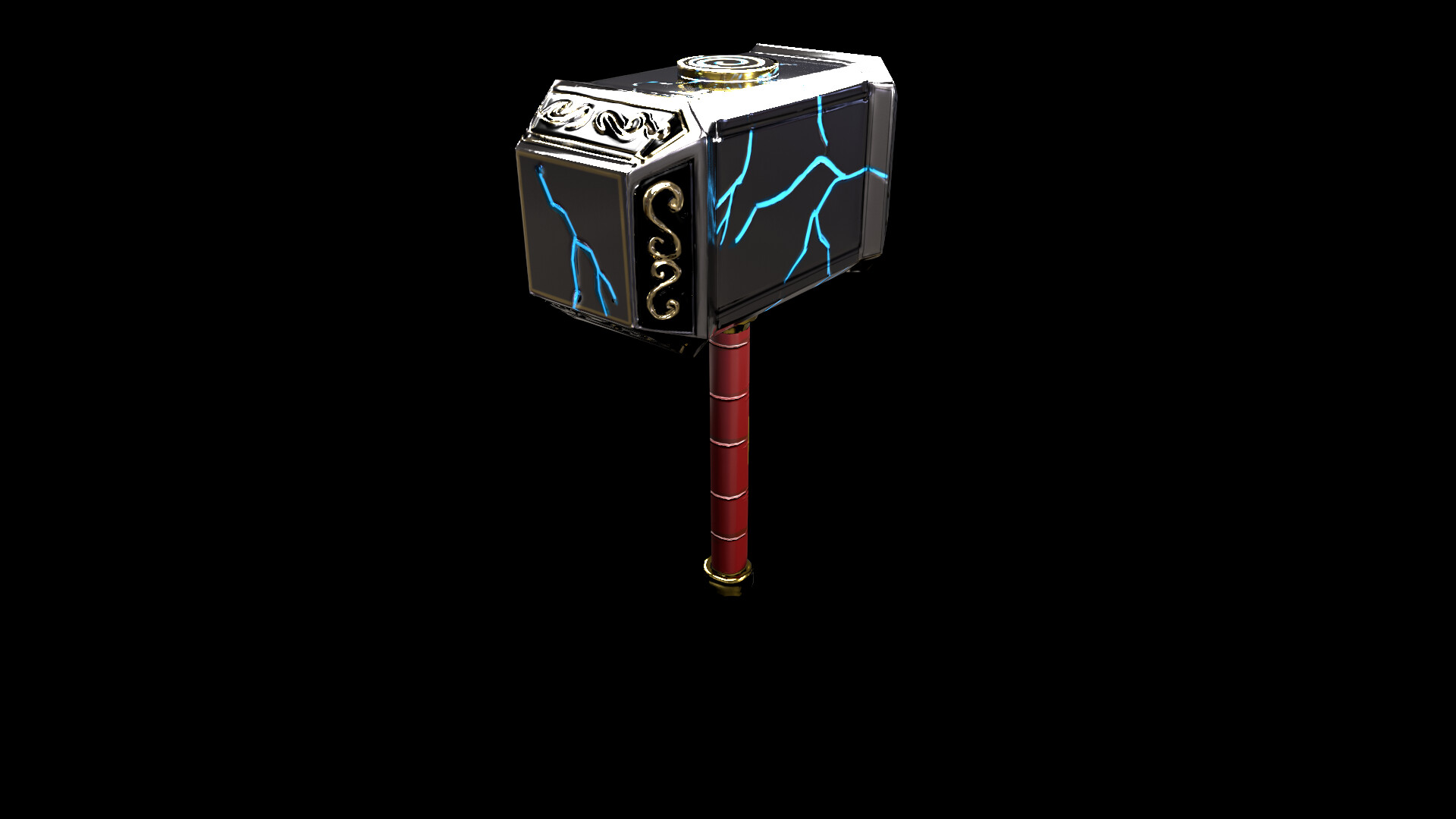 ArtStation - Weapon Design - Mjolnir