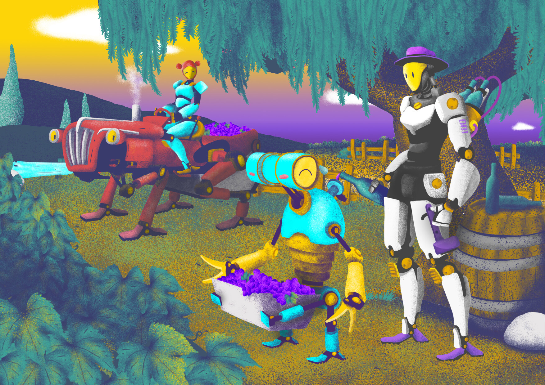 ArtStation - Illustration for New Vines Adventures