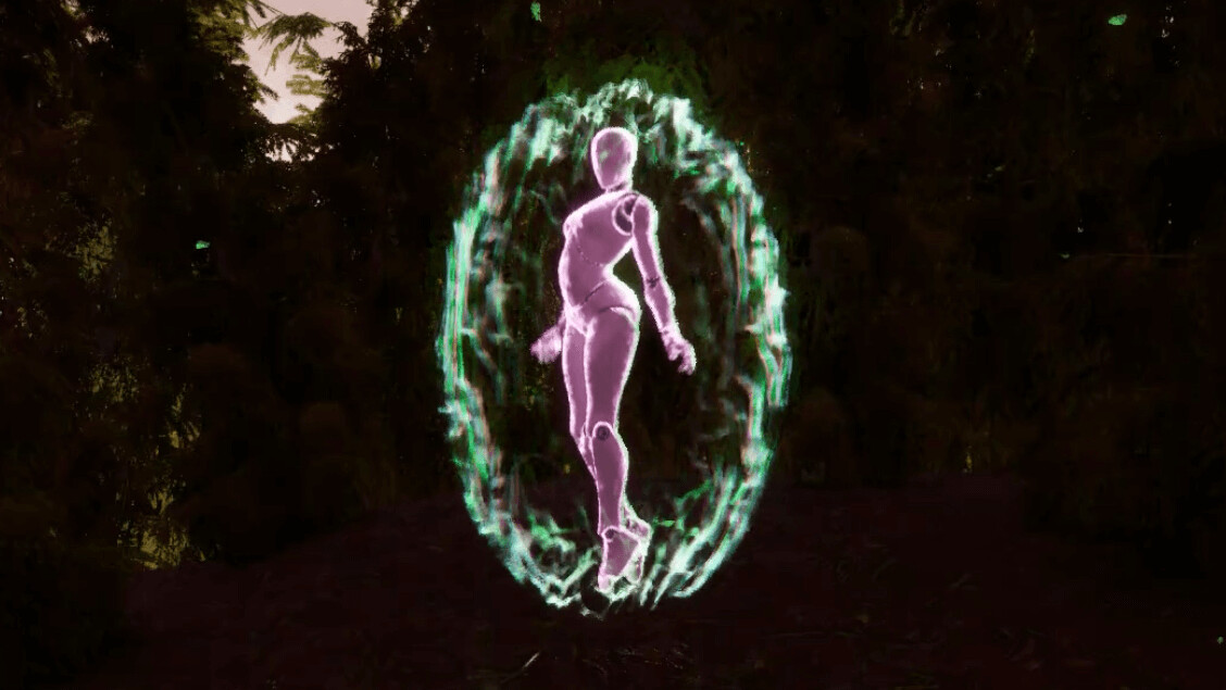 ArtStation - Protection Buff VFX