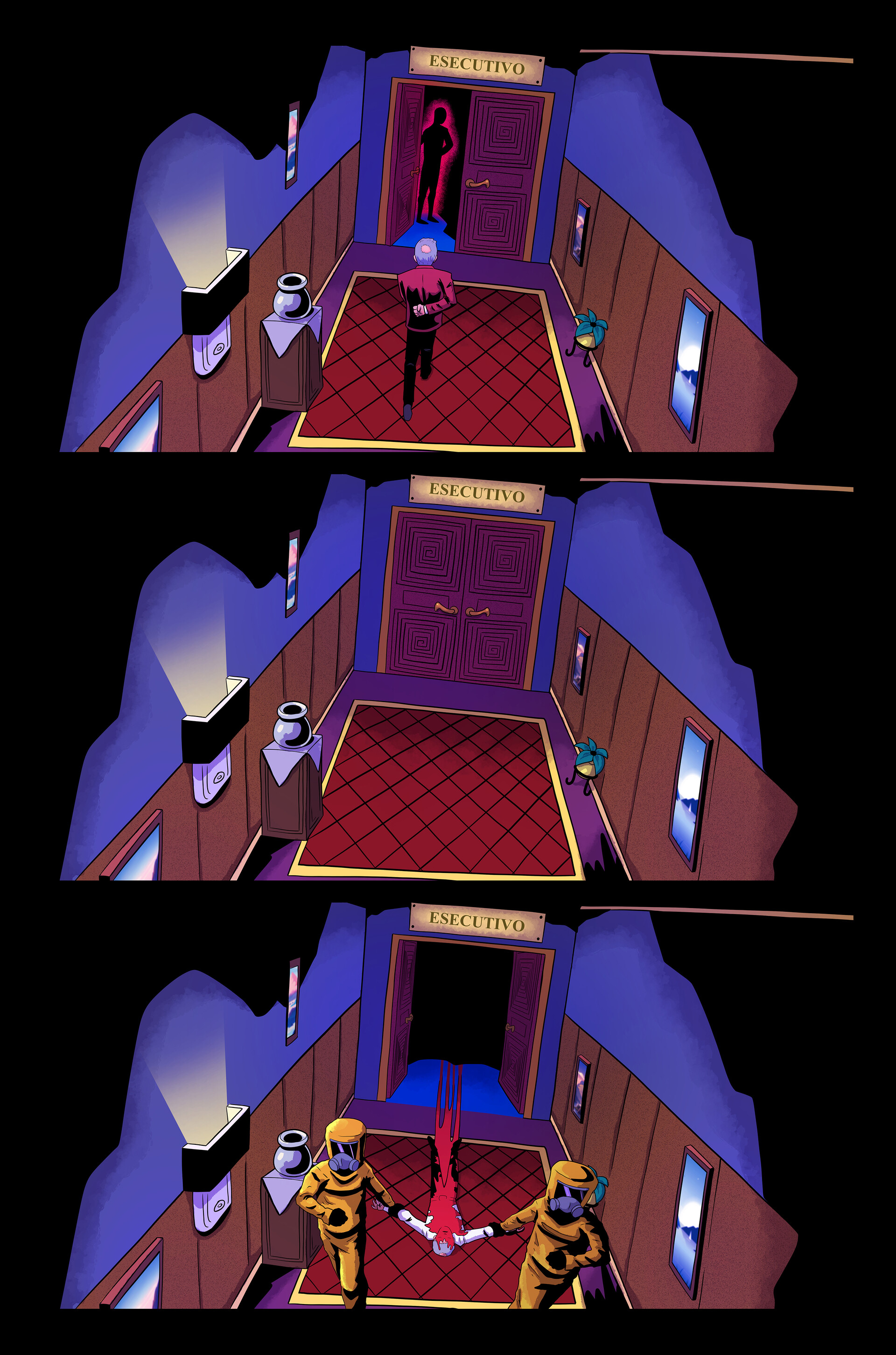 ArtStation - Hotel Inferno Page