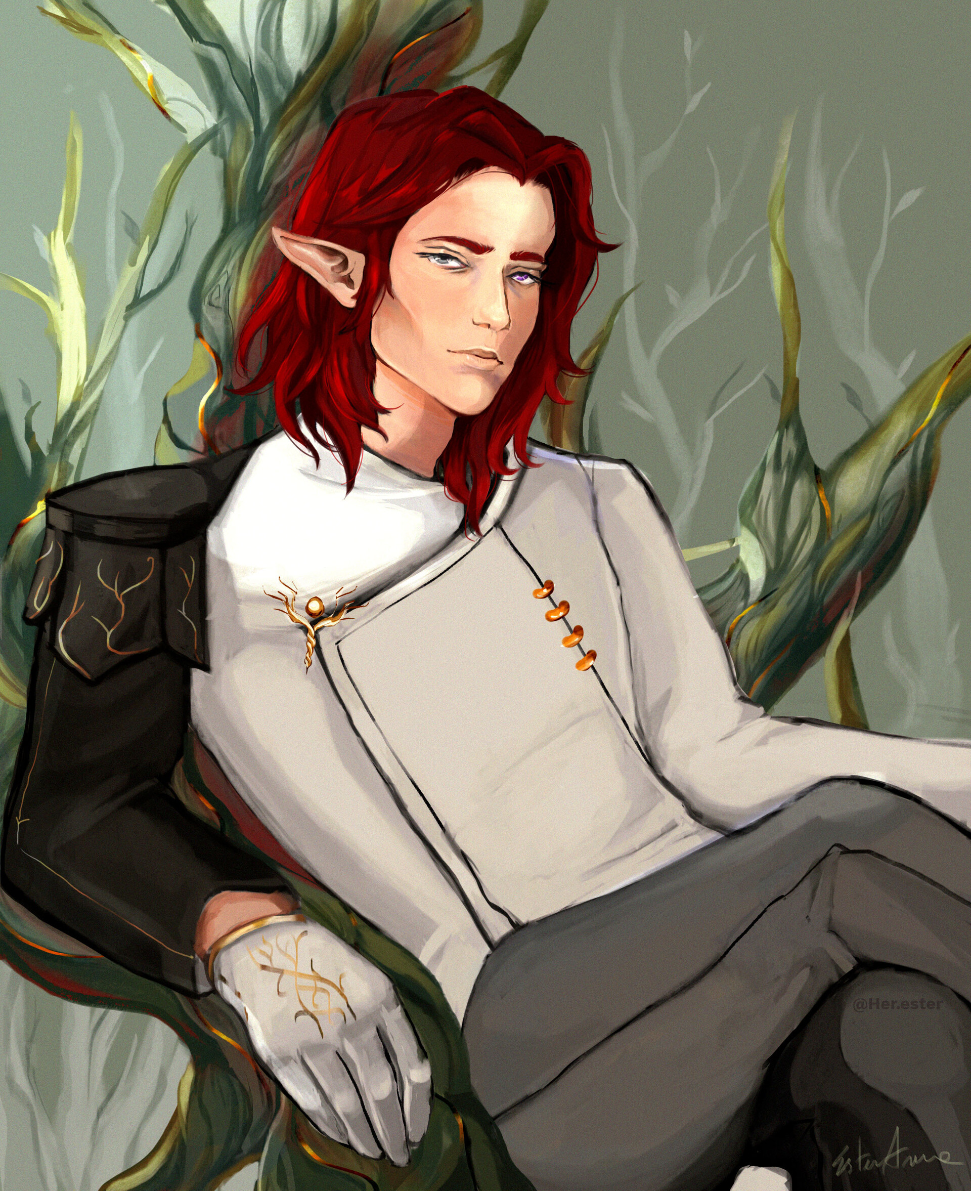 ArtStation - The Vermillion Lion