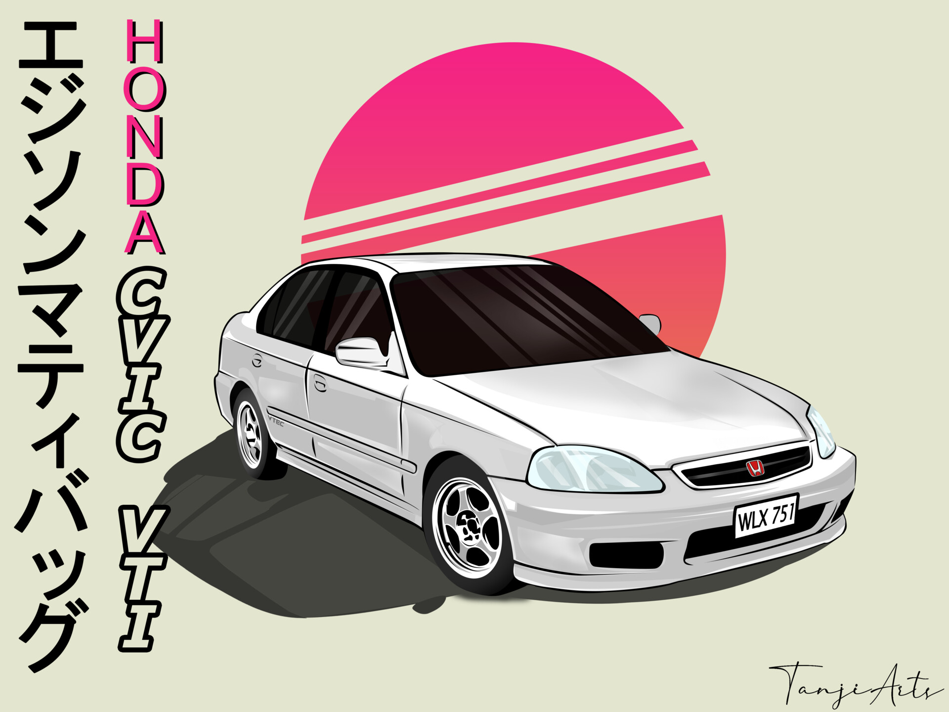 ArtStation - Honda Civic