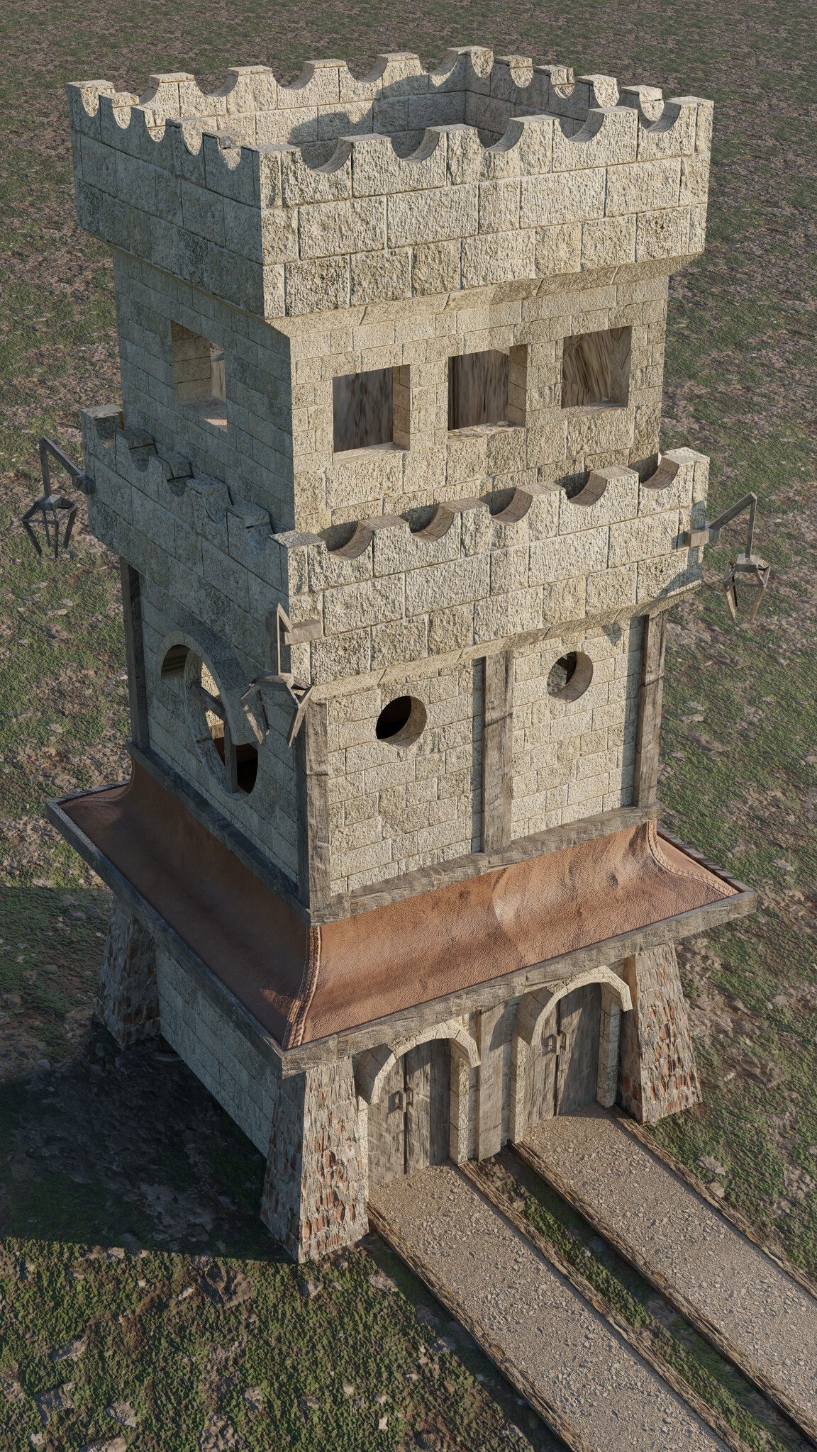 ArtStation - Medieval Tower