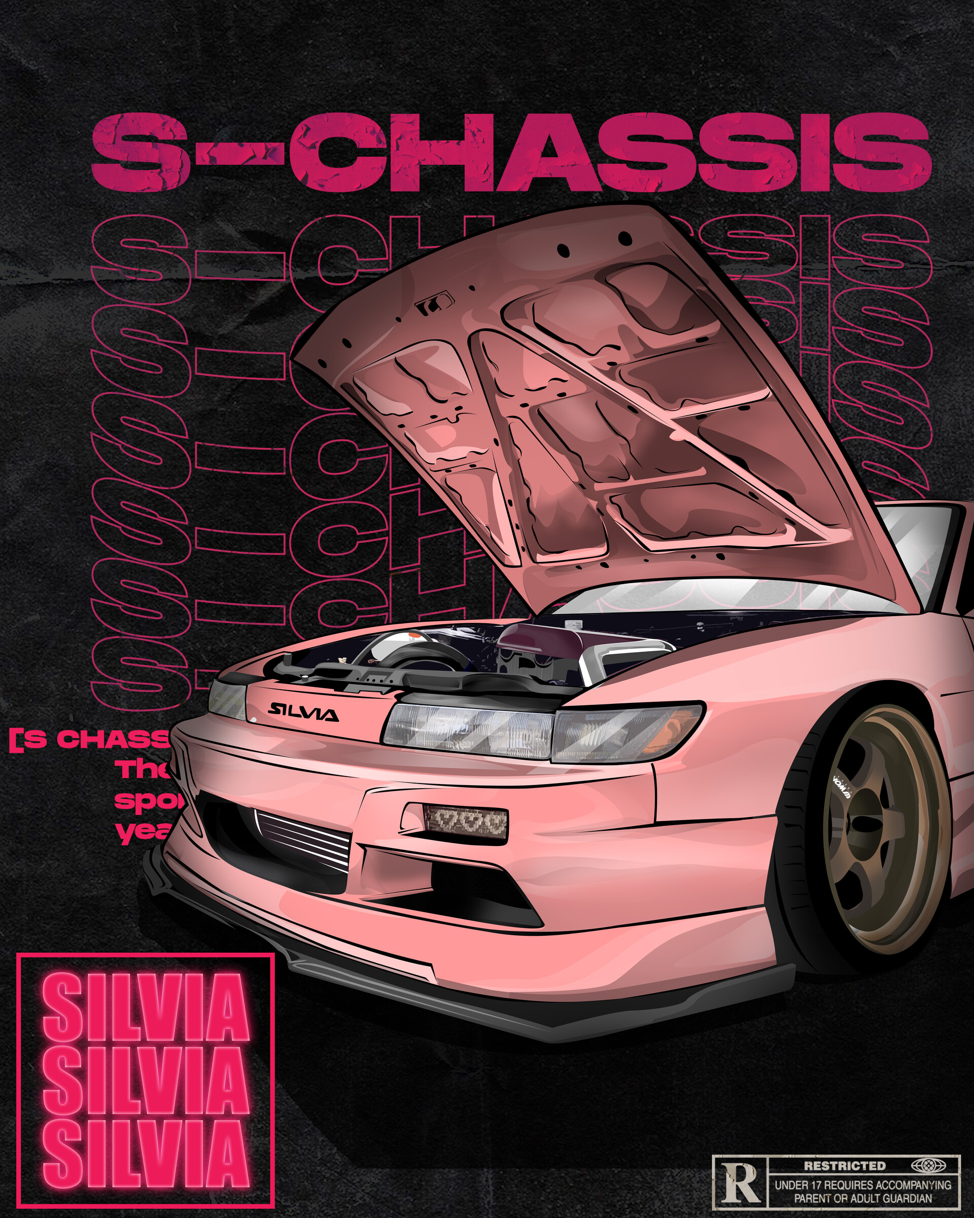 ArtStation - Nissan Silvia S13