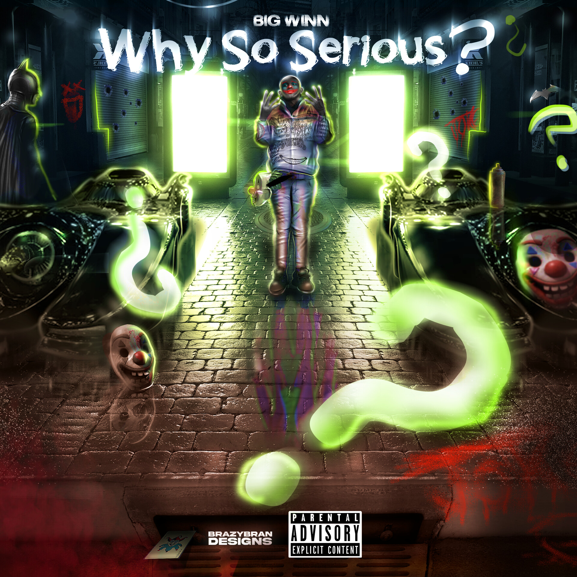 ArtStation - Why So Serious Artwork By BrazyBran