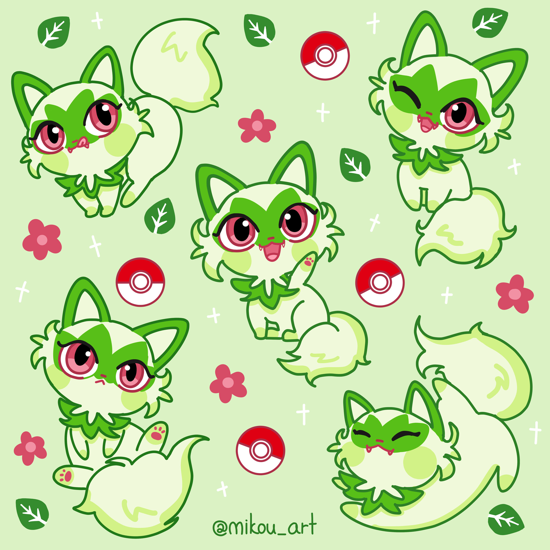 ArtStation - Sprigatito