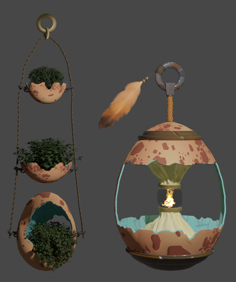 ArtStation - Cute Egg Objects and Derivatives