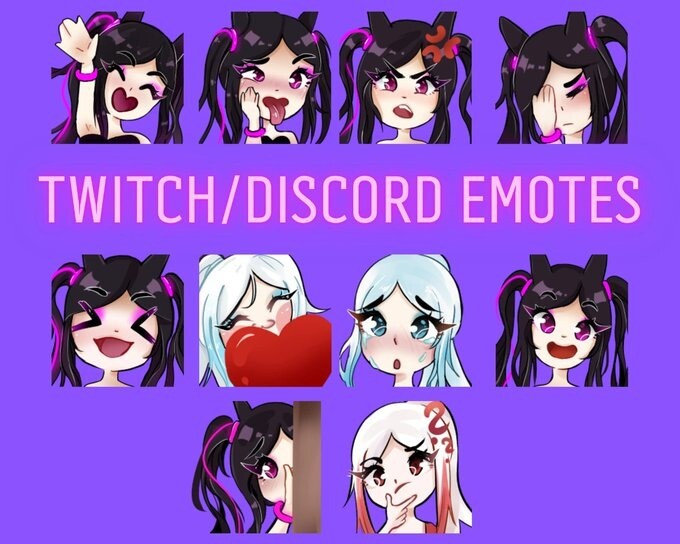 ArtStation - Twitch Emotes