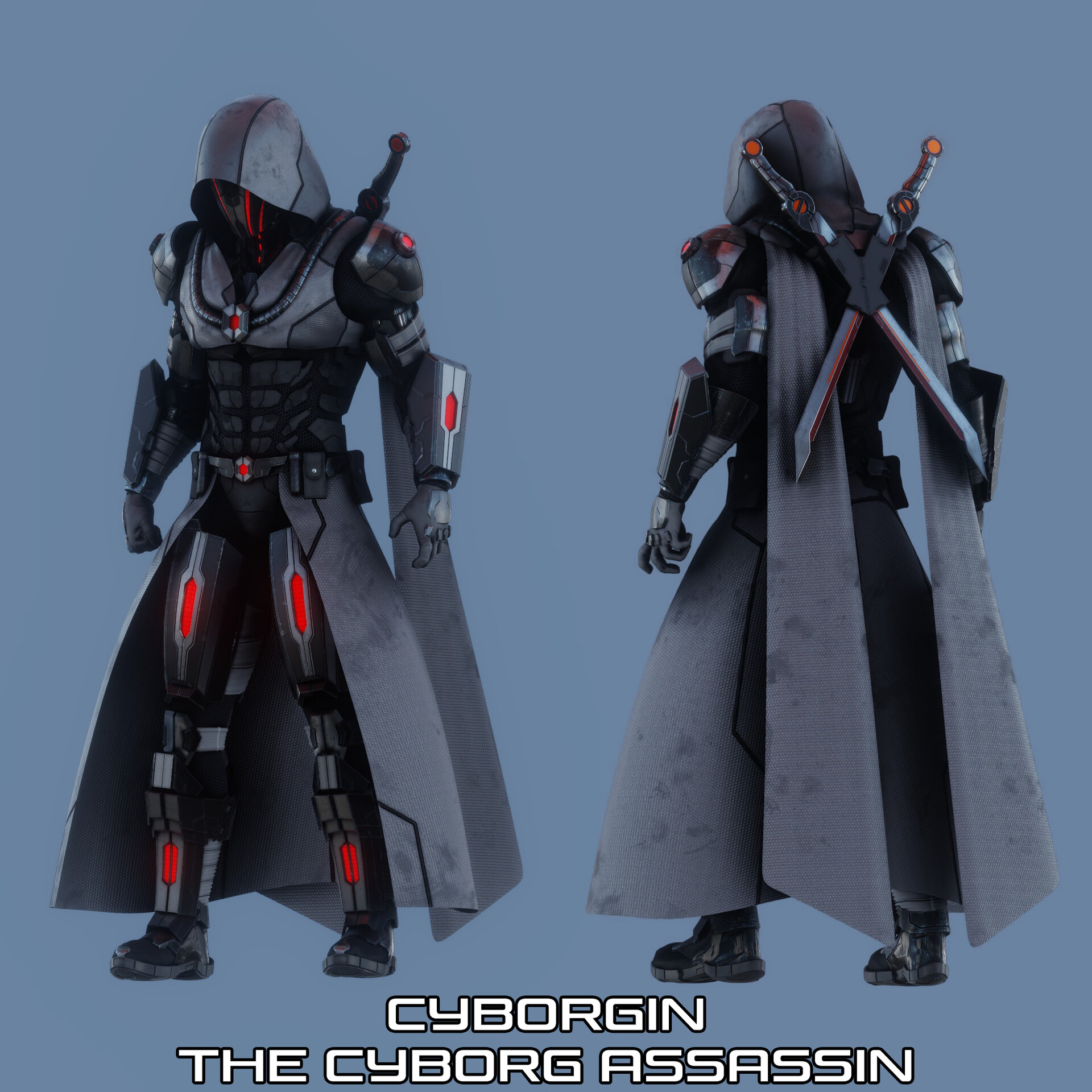 ArtStation - The Cyborg Assassin