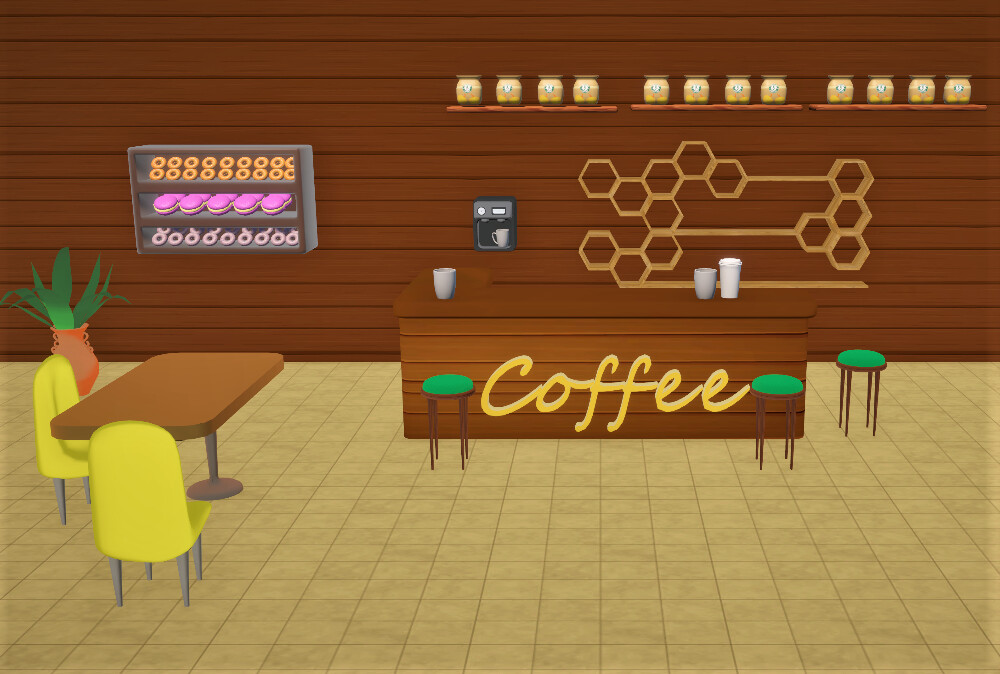 ArtStation - Coffee Shop Arcade Idle Game