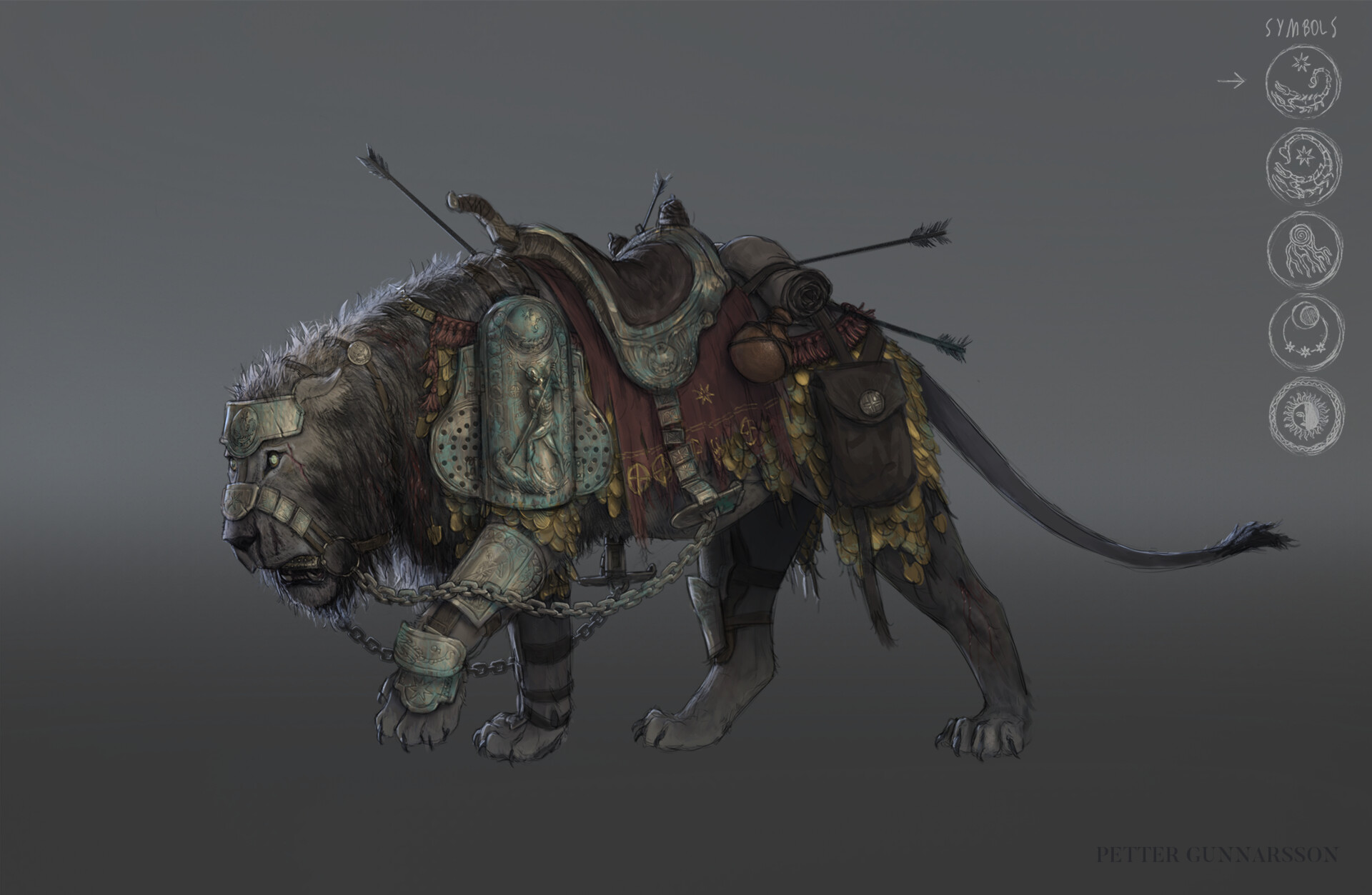 ArtStation - war lion
