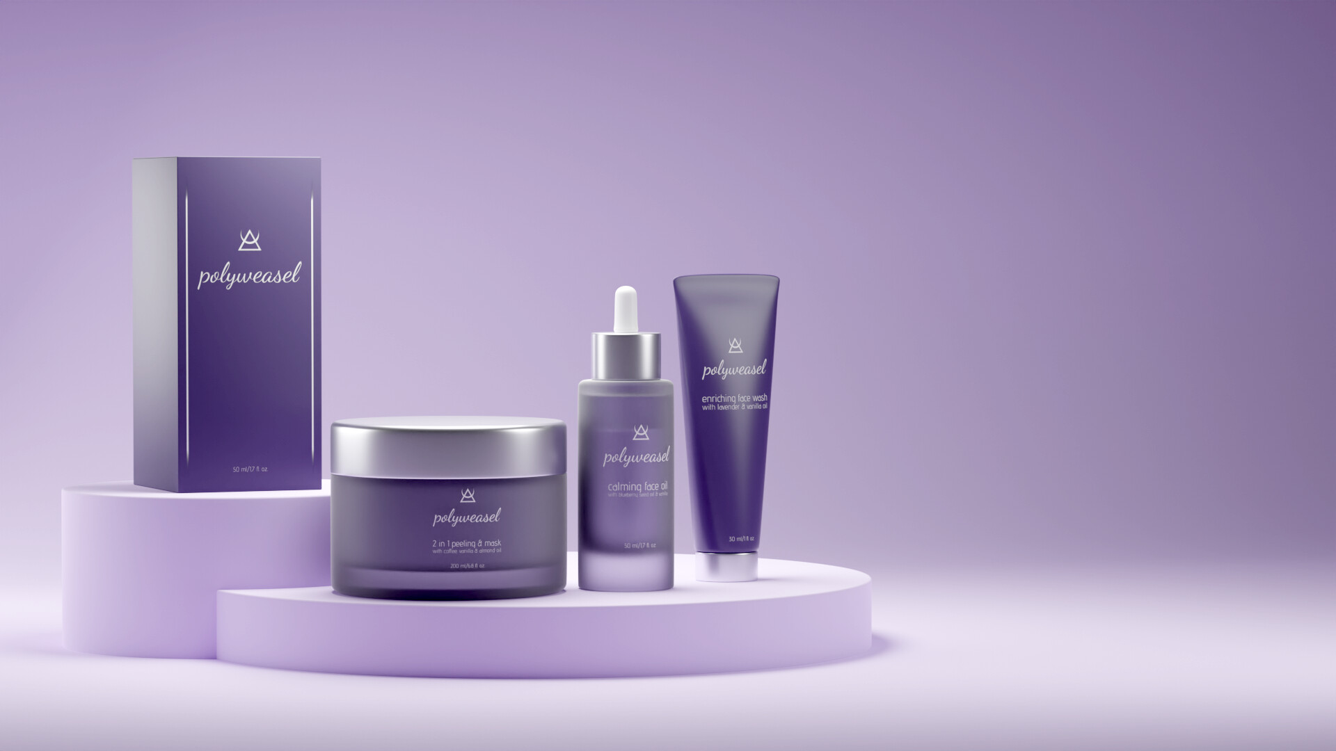 ArtStation - Make-up Mockup