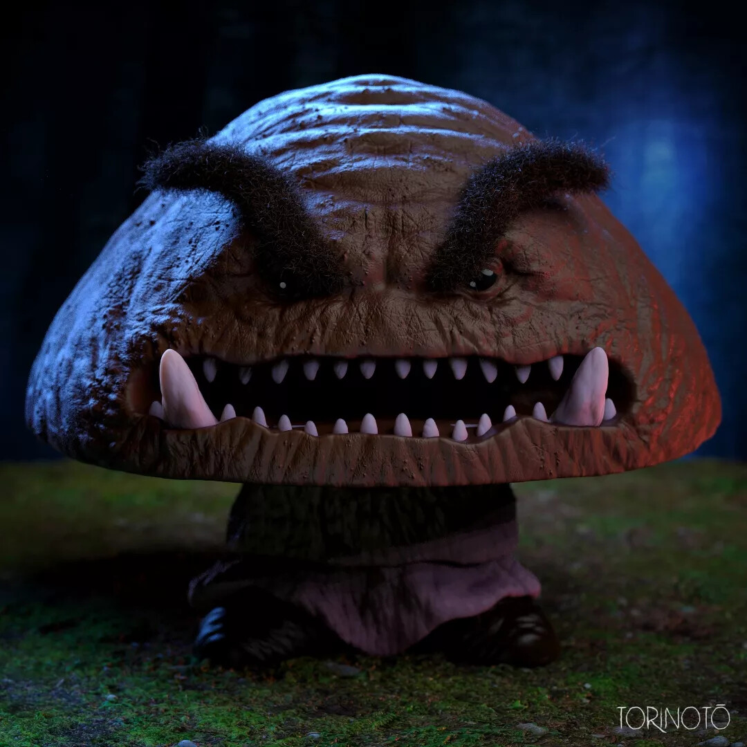 ArtStation - Creepy Goomba 2