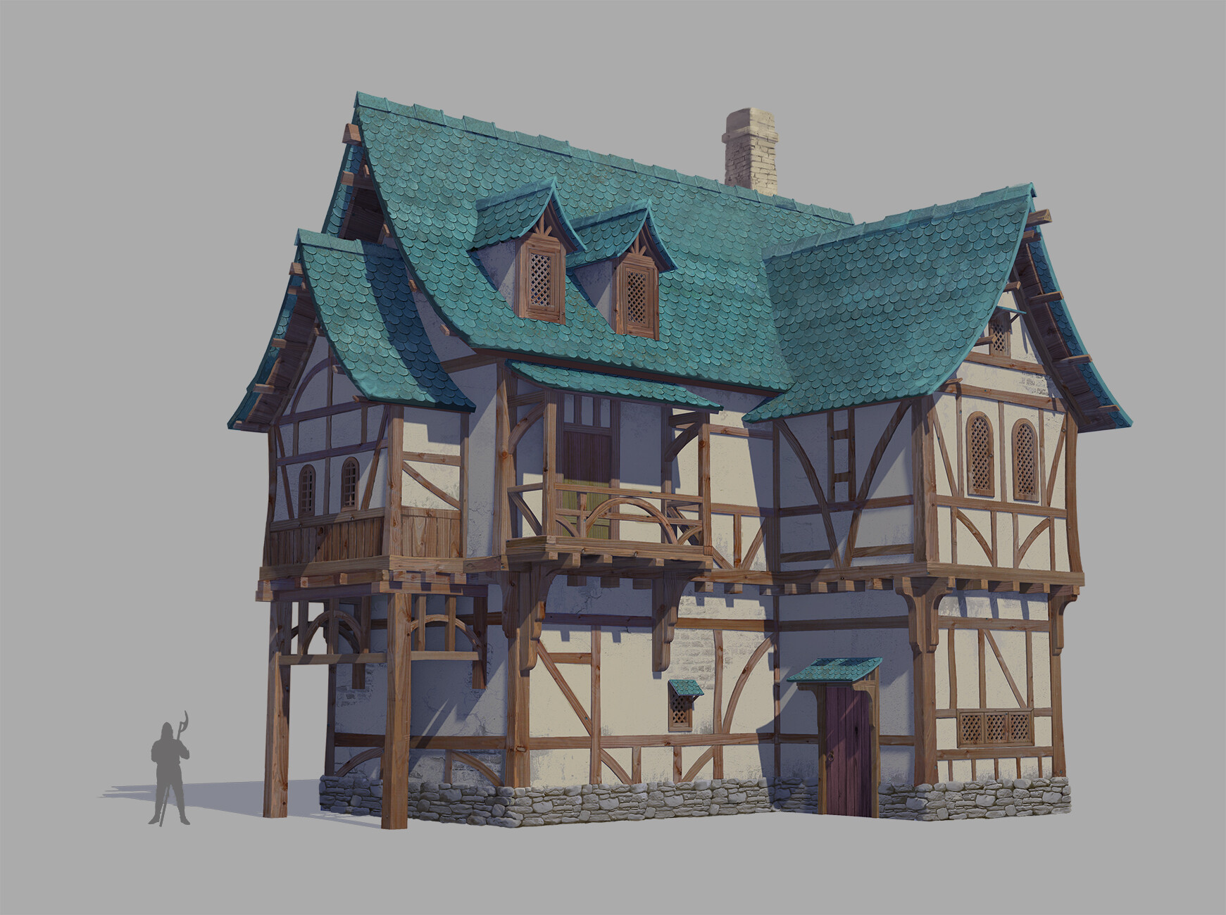 ArtStation - Half timber concept